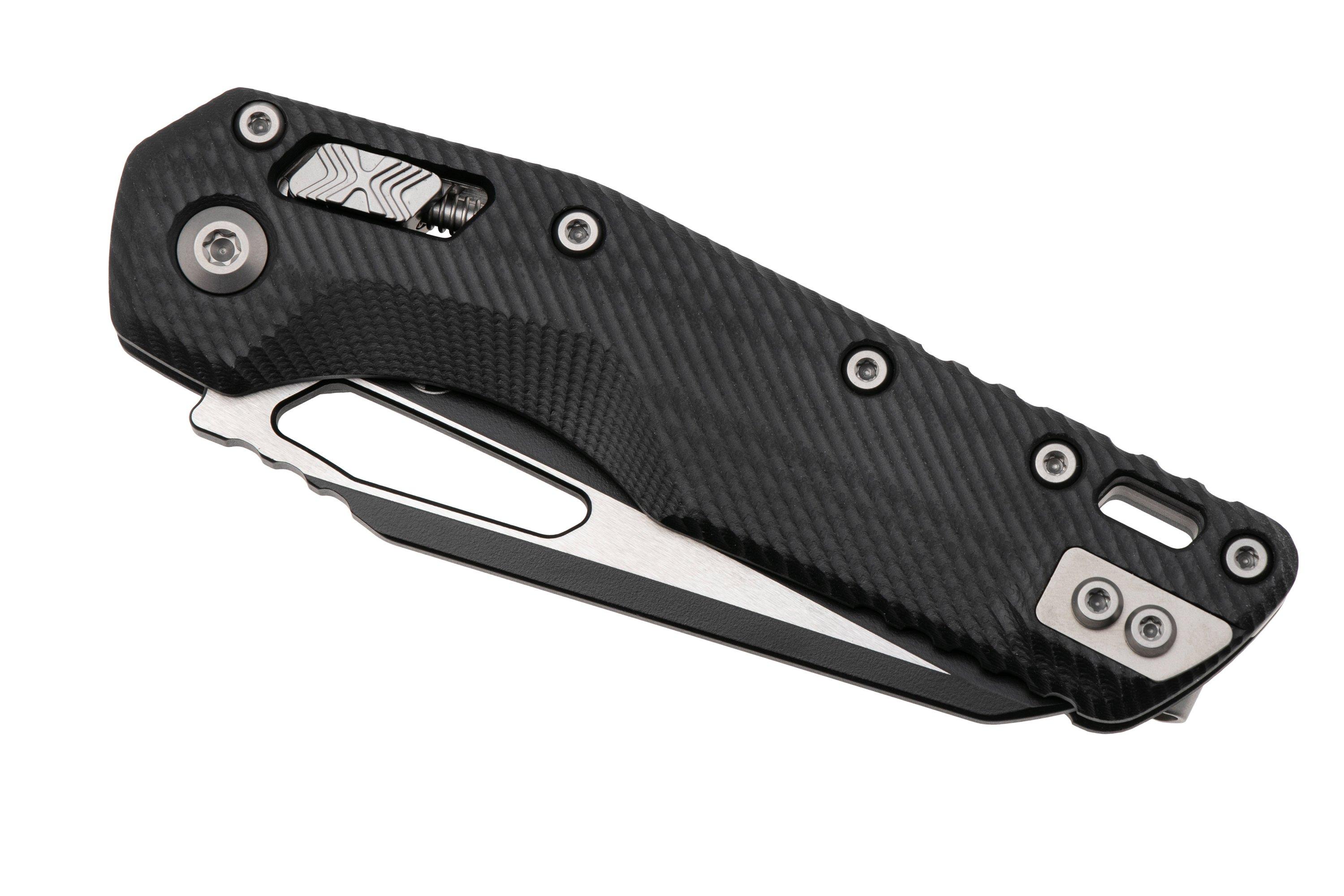 Microtech MSI Standard Issue 210-1FLGTBK, Two Tone Black M390MK, Fluted ...