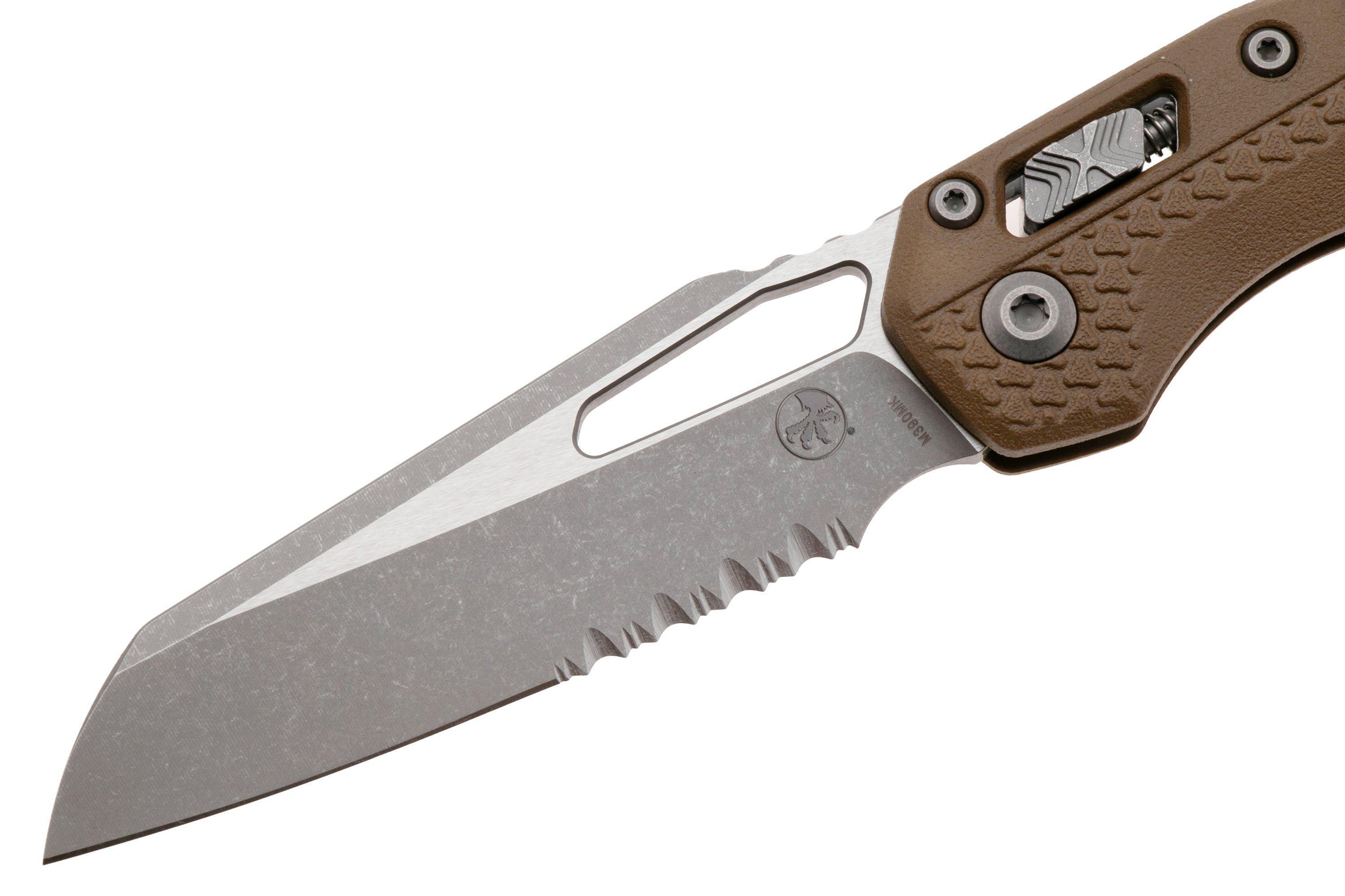 Microtech MSI Standard Issue 210T-11APPMDE, Apocalyptic Stonewashed ...