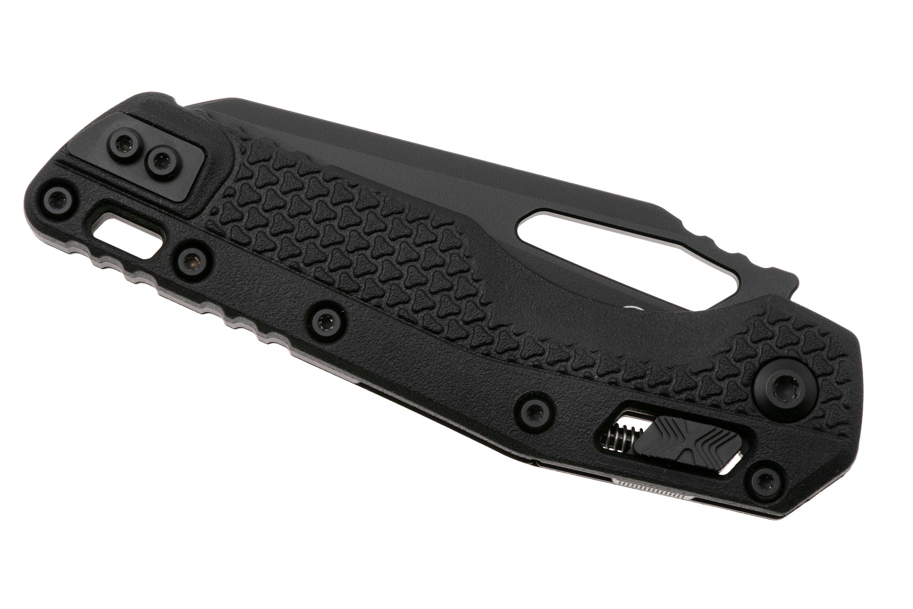 Microtech MSI Standard Issue 210T-1TPM, Black M390MK, Black Tri-Grip ...