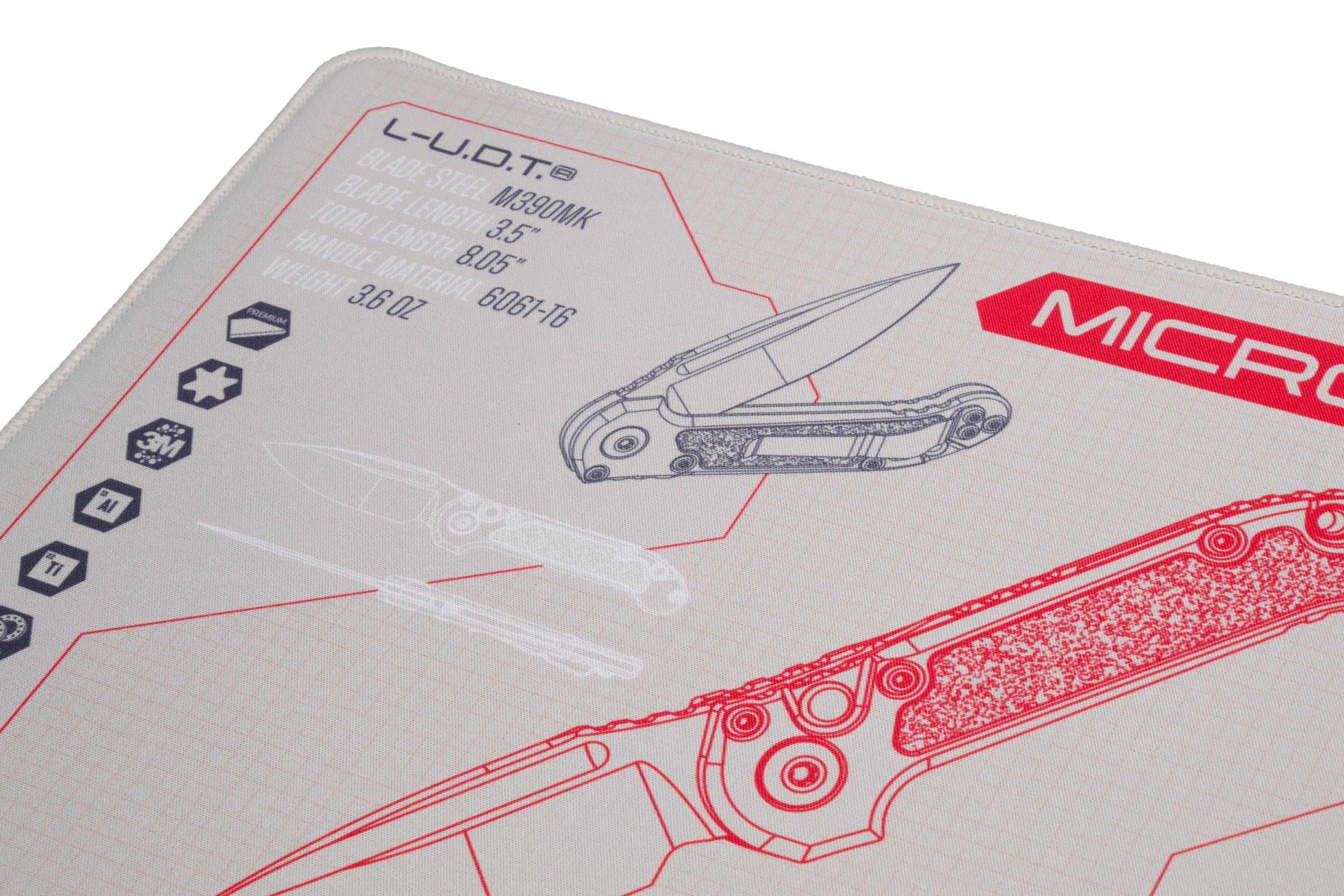 Microtech Ludt Cream MAT-LUDT, tappetino da presentazione/mouse | Fare ...