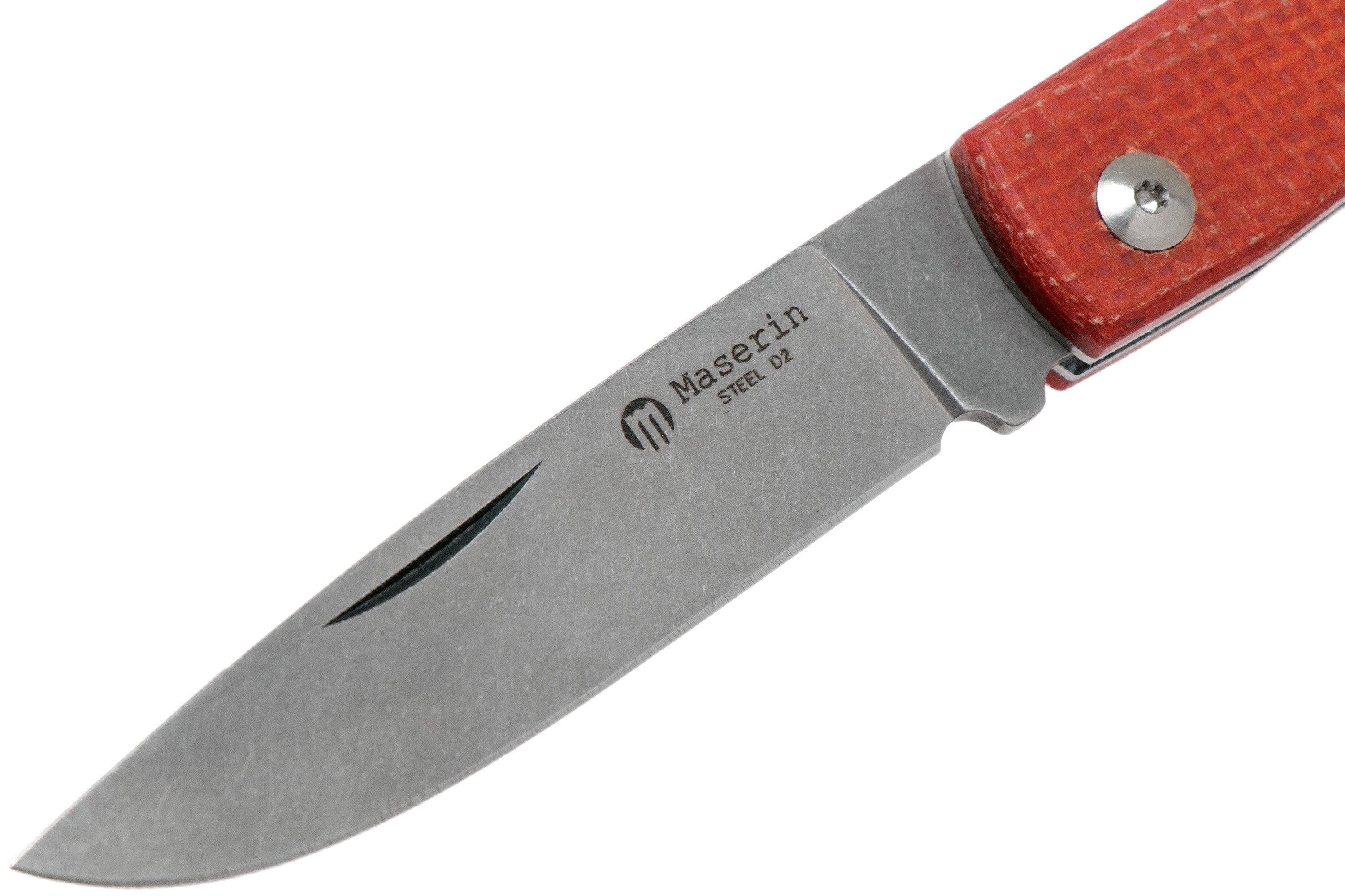 Maserin Scout Orange Micarta zakmes, 163-MA | Voordelig kopen bij ...