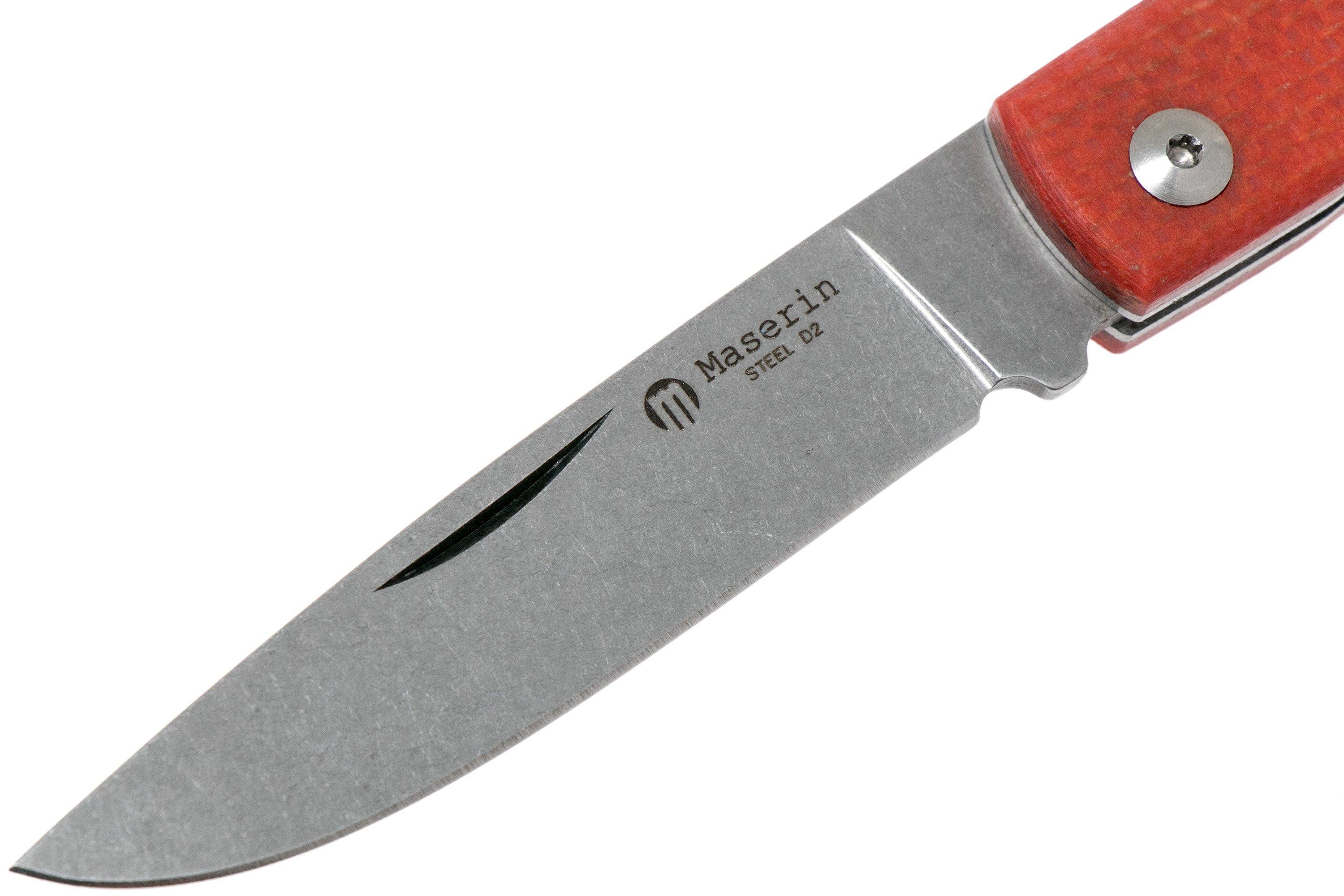 Maserin Scout Red Micarta Taschenmesser, 163-MR | Günstiger shoppen bei ...