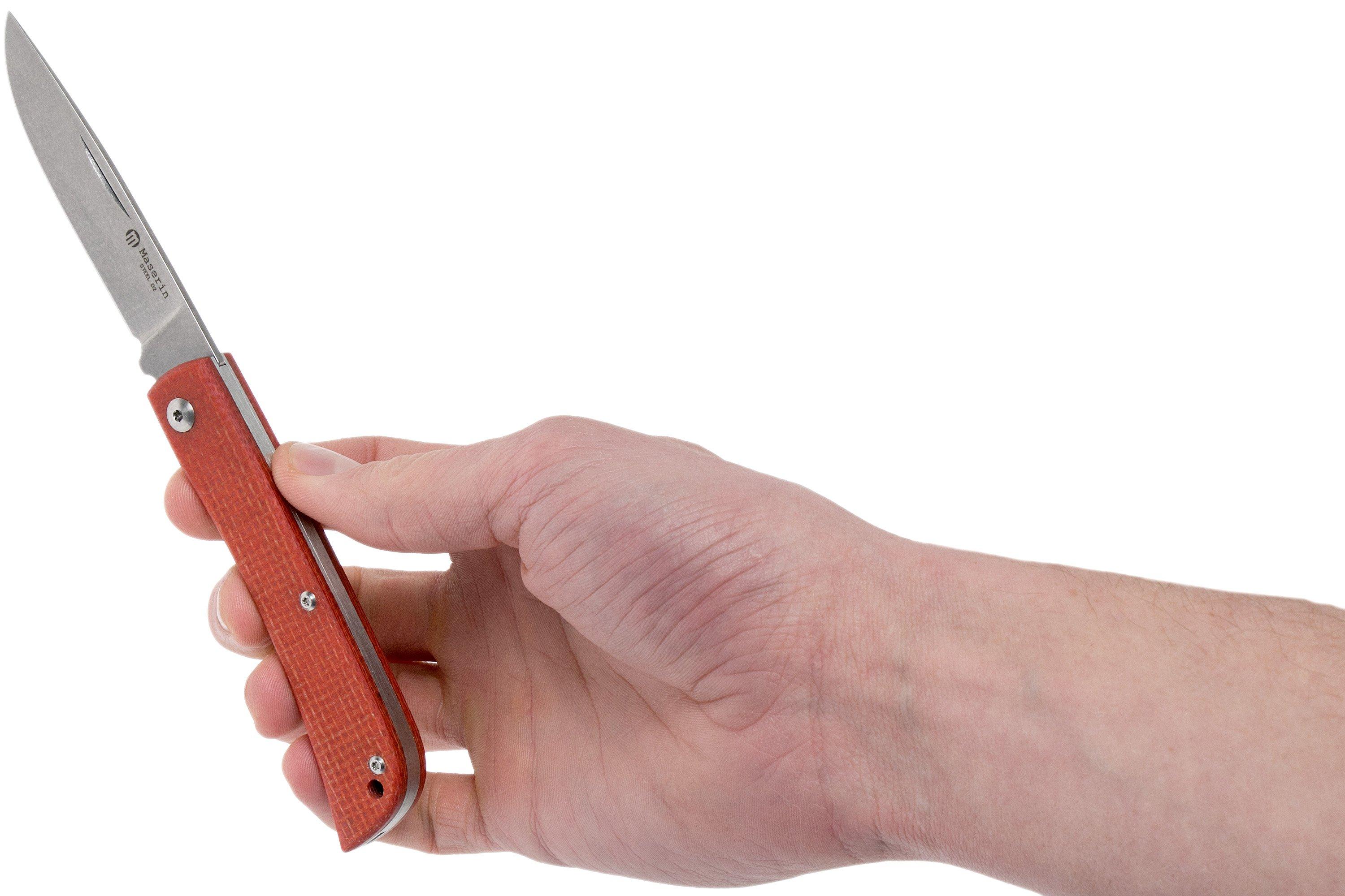 Maserin Scout Red Micarta Taschenmesser, 163-MR | Günstiger shoppen bei ...