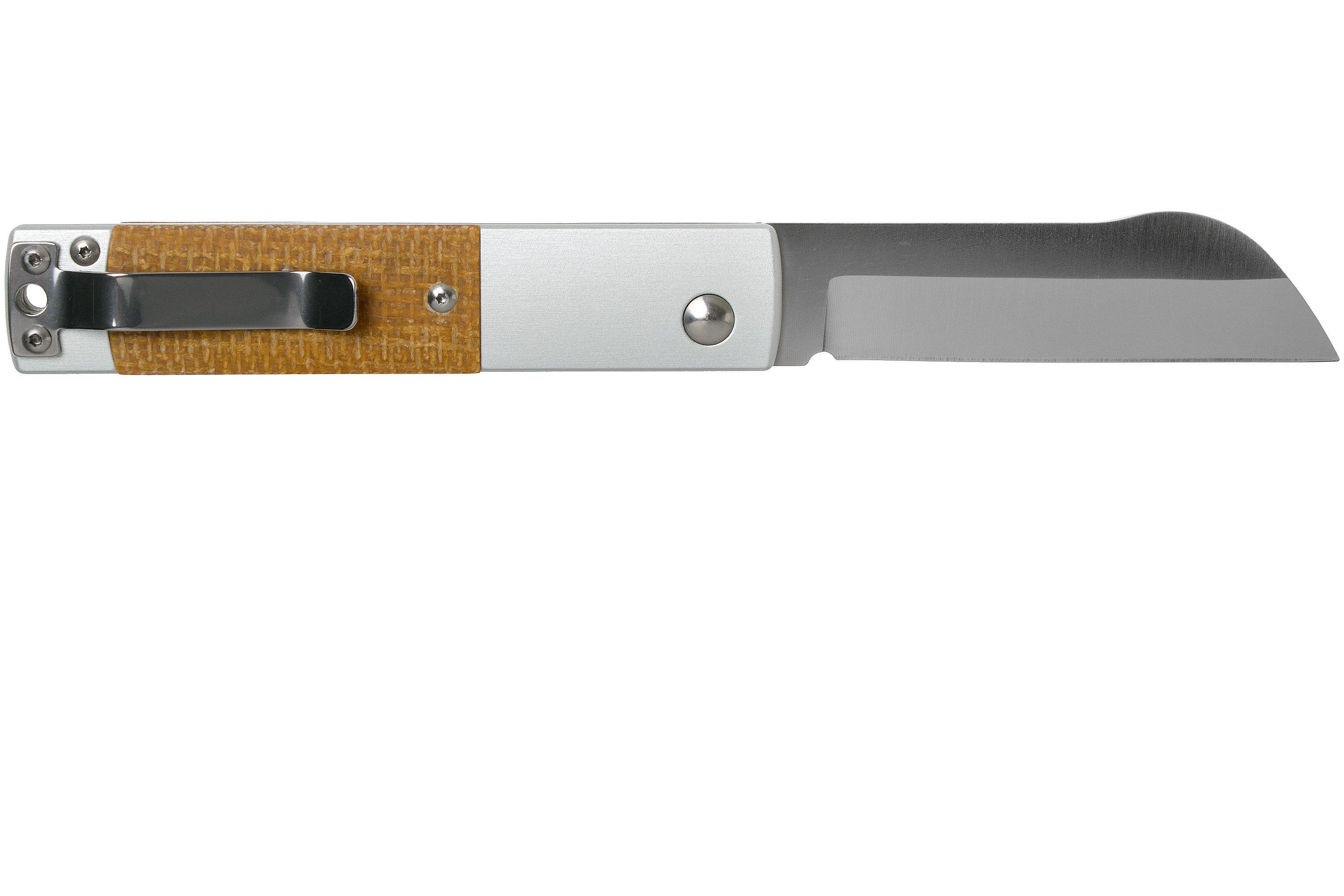 Scyzoryk Maserin In-Estro Brown Micarta 165/MCM | Zalety robienia ...