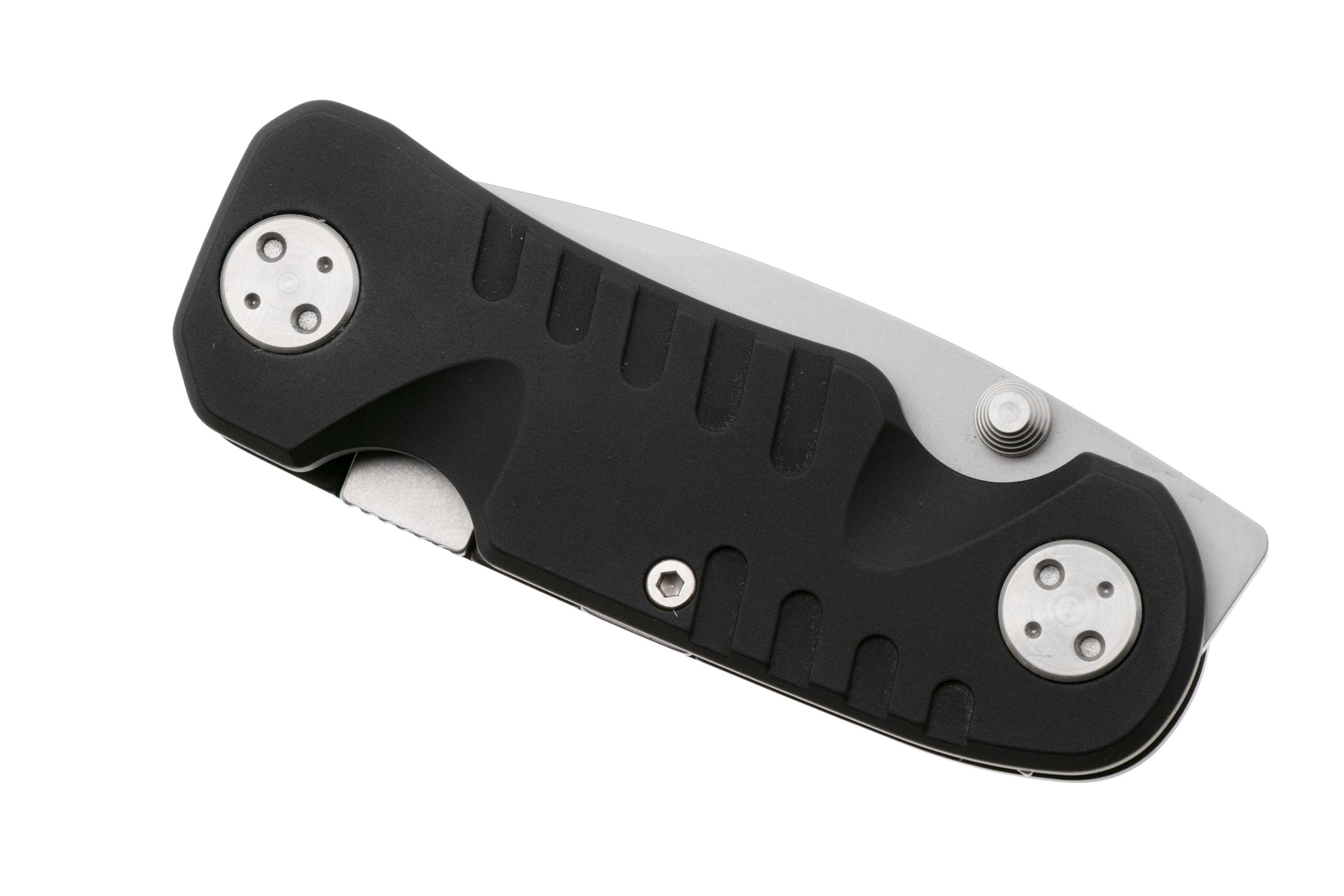 Maserin Dynamic TOol Knife 212 Bead Blasted 440C, Black Aluminium ...