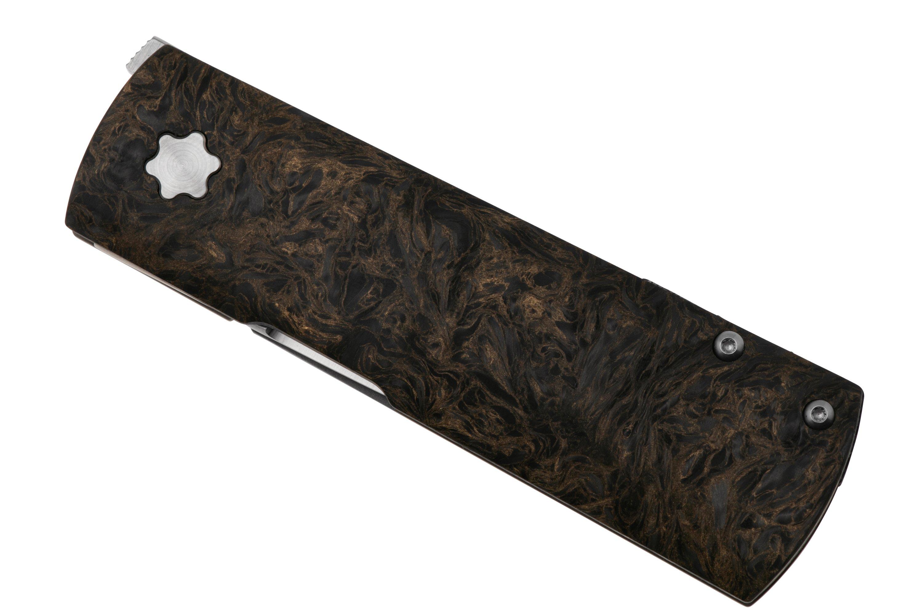 Maserin Daga 372-G, Elmax, Gold Fatcarbon, couteau de poche, Attilio Morotti design | Achetez à ...