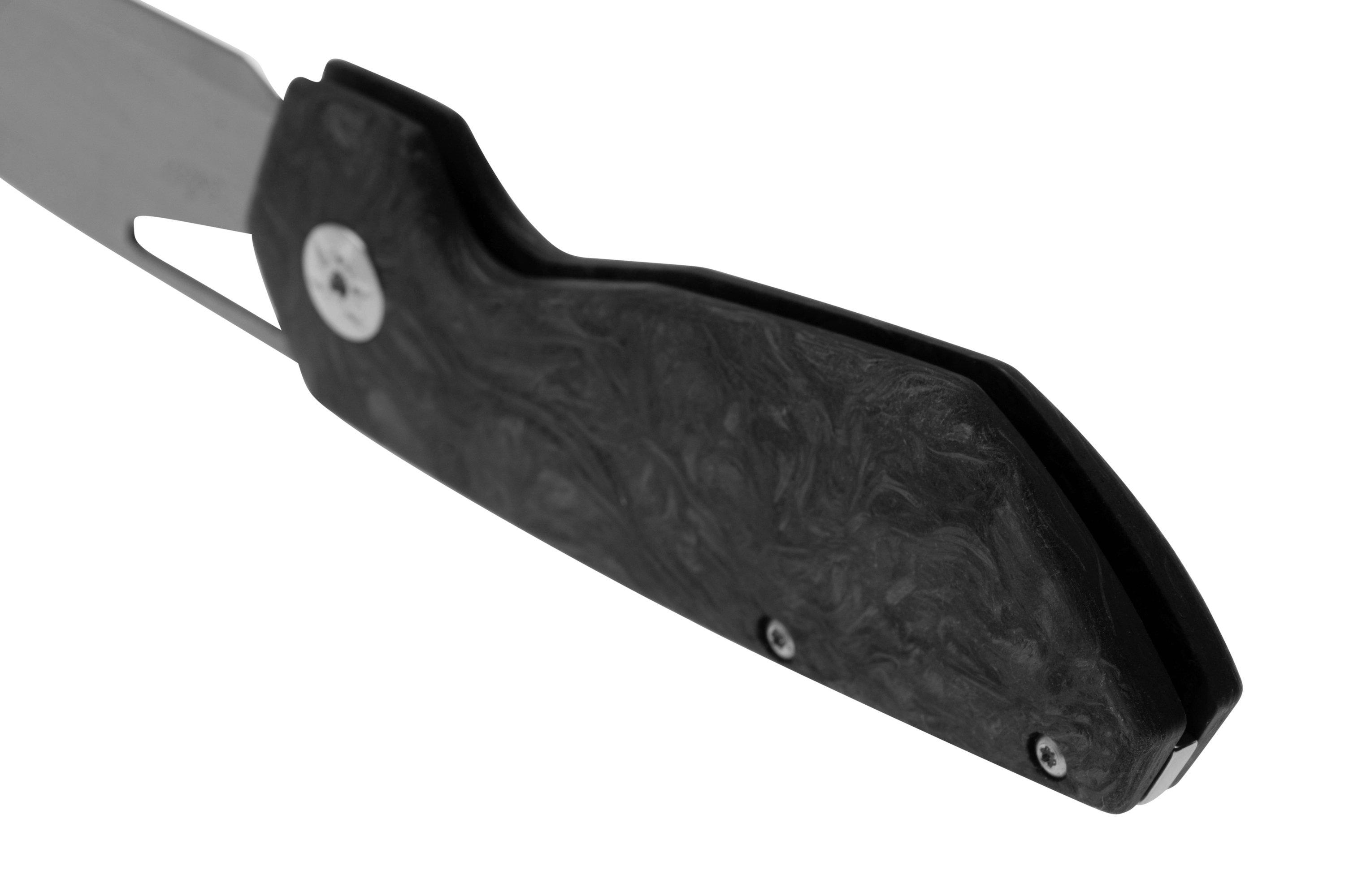 Maserin W1, 373-WTN, Tungsten, Black FatCarbon, zakmes, Atillio Morotti ...