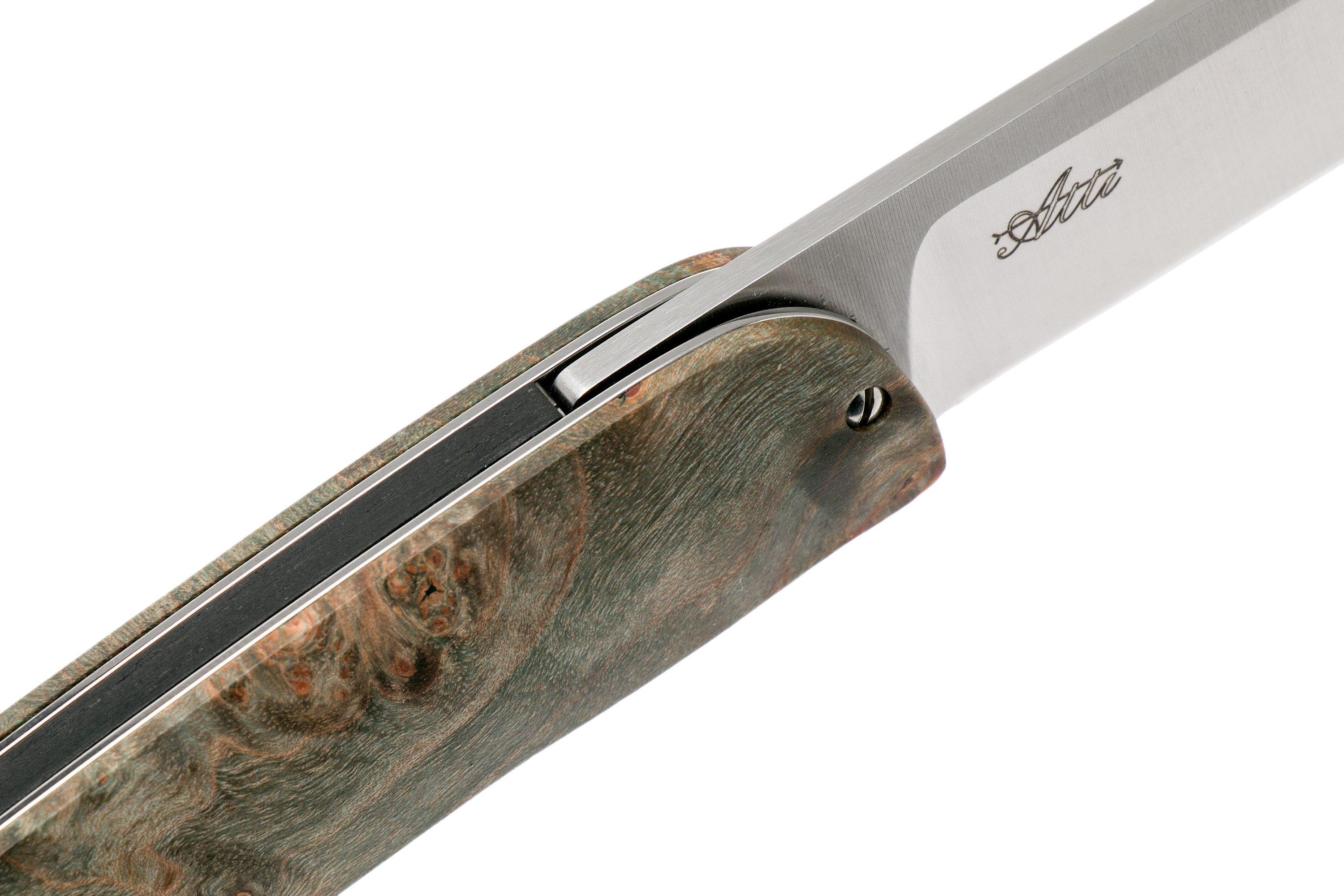 Maserin Gourmet Green Burl Taschenmesser, 380/RV | Günstiger shoppen ...