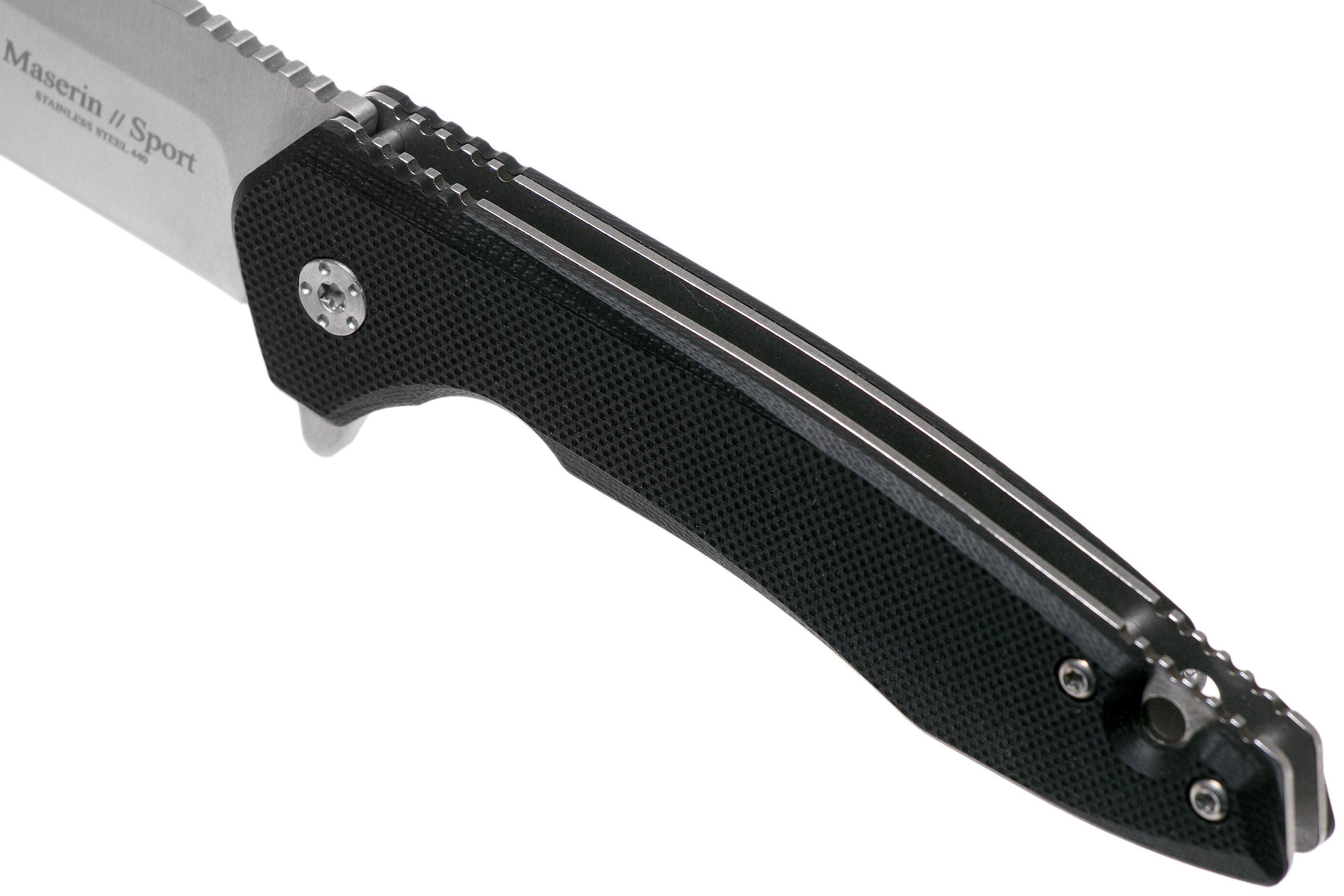 Maserin Sport 3 46003G10N Black G10 coltello da tasca | Fare acquisti ...
