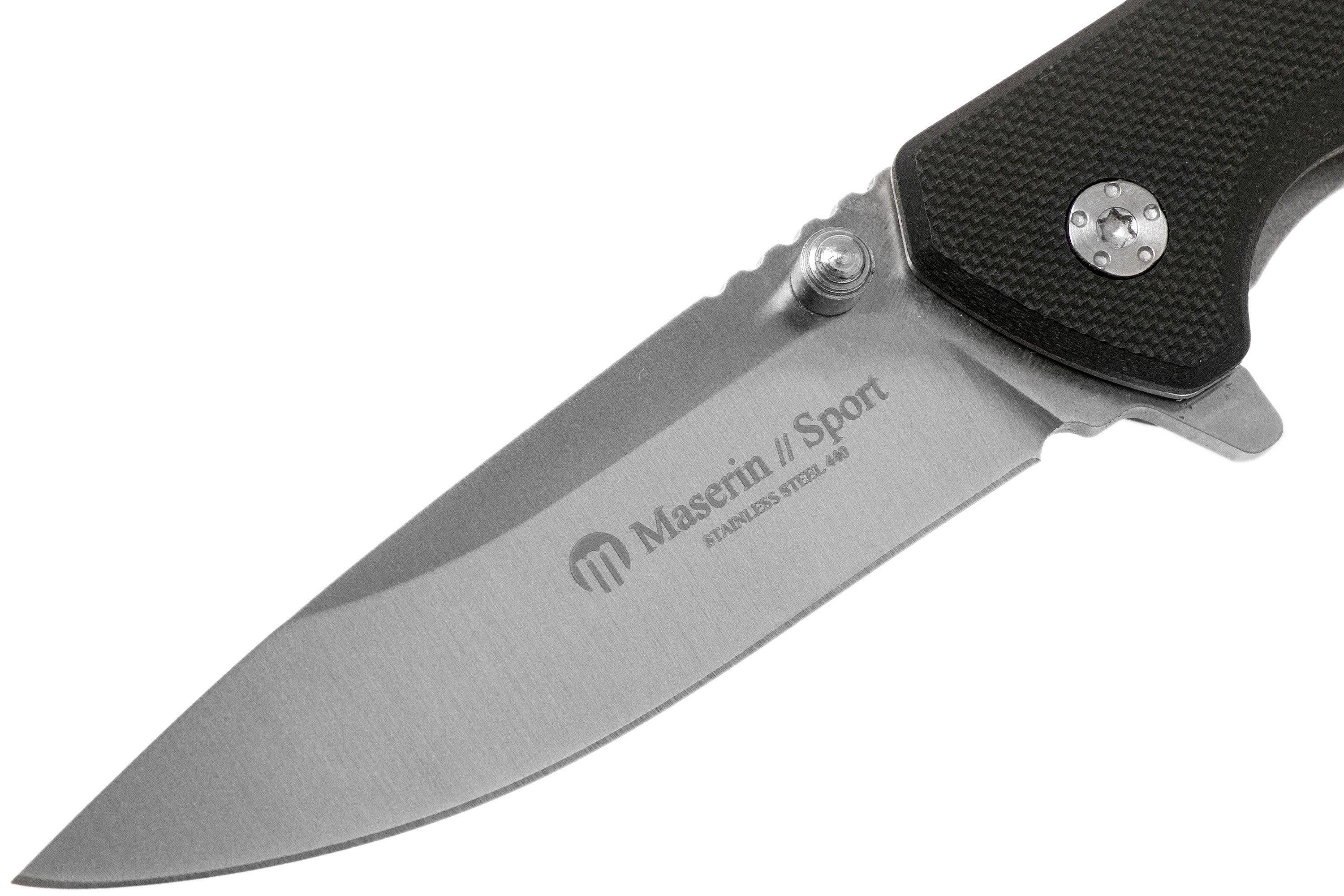 Maserin Sport 4 46004G10N Black G10 coltello da tasca | Fare acquisti ...