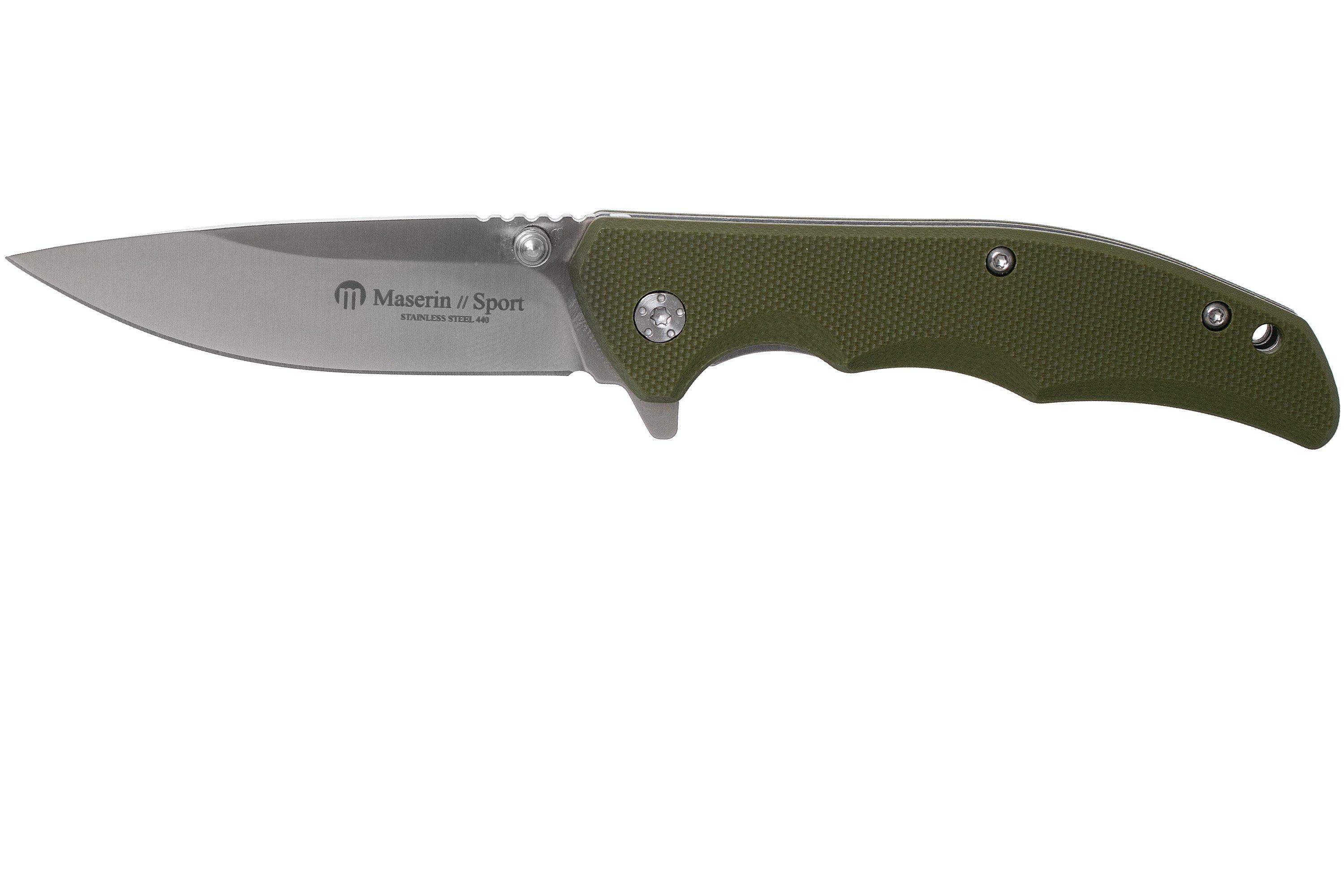 Maserin Sport 4 46004G10V Green G10 coltello da tasca | Fare acquisti ...