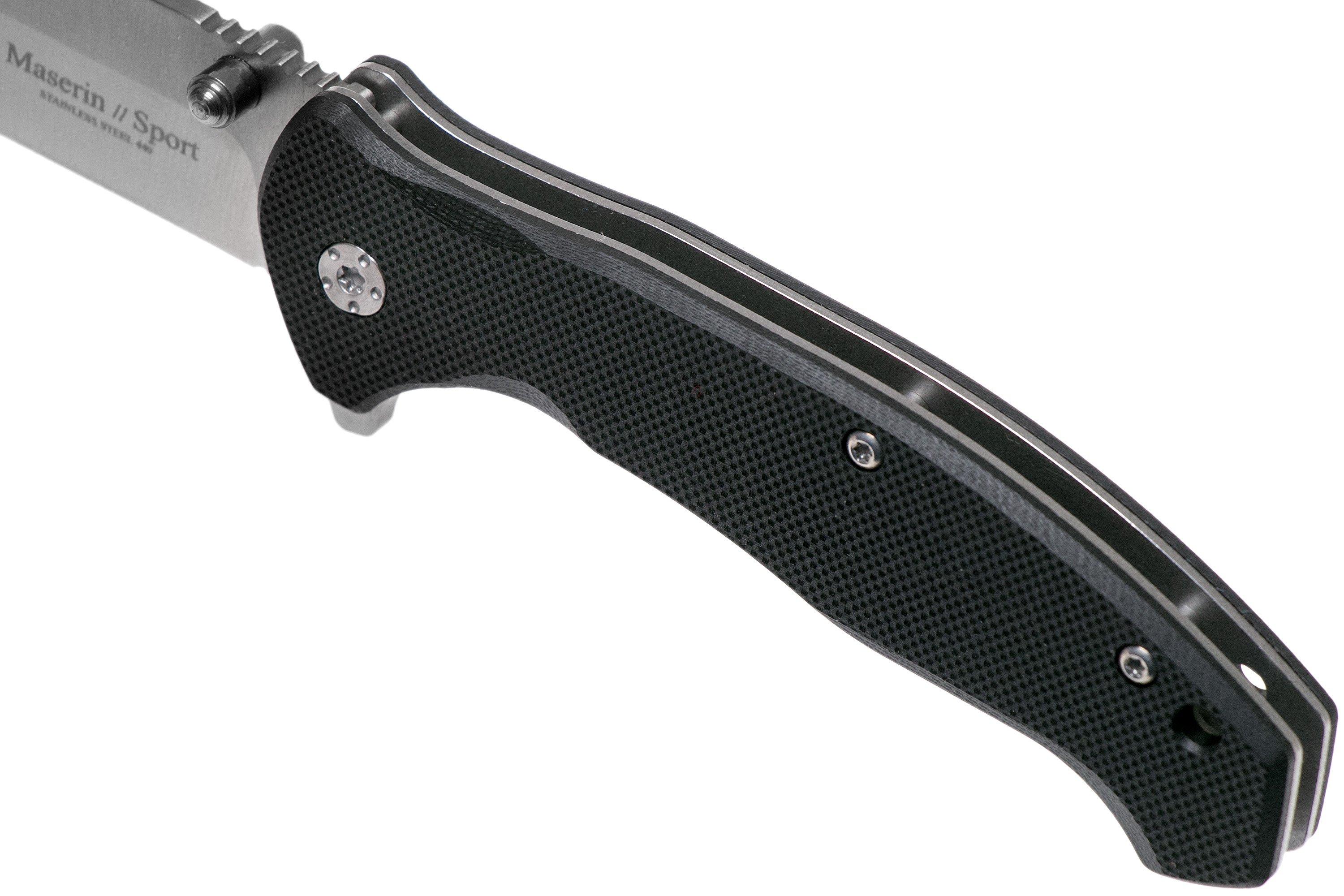 Maserin Sport 5 46005G10N Black G10 coltello da tasca | Fare acquisti ...