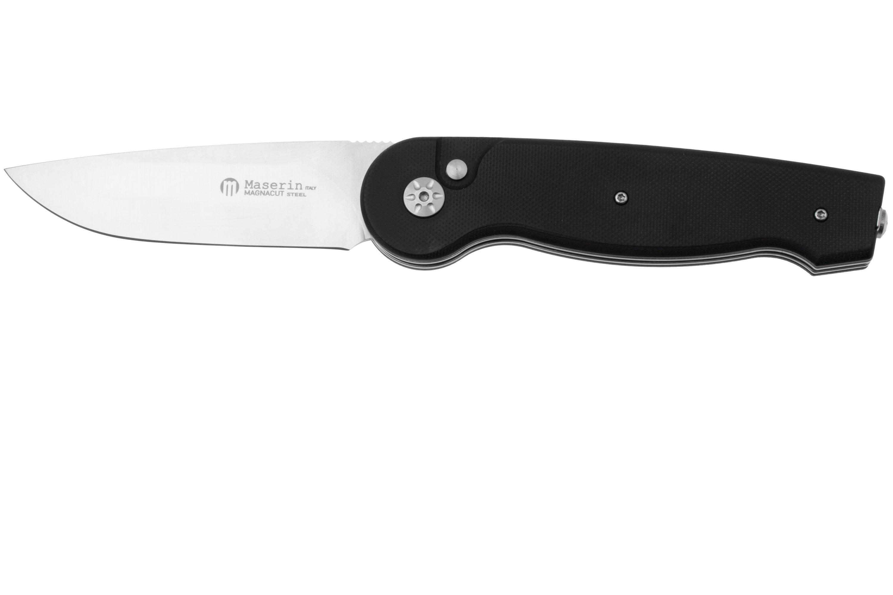 Maserin Summit 490-G10N, Satin MagnaCut, Black G10, navaja | Compras ...