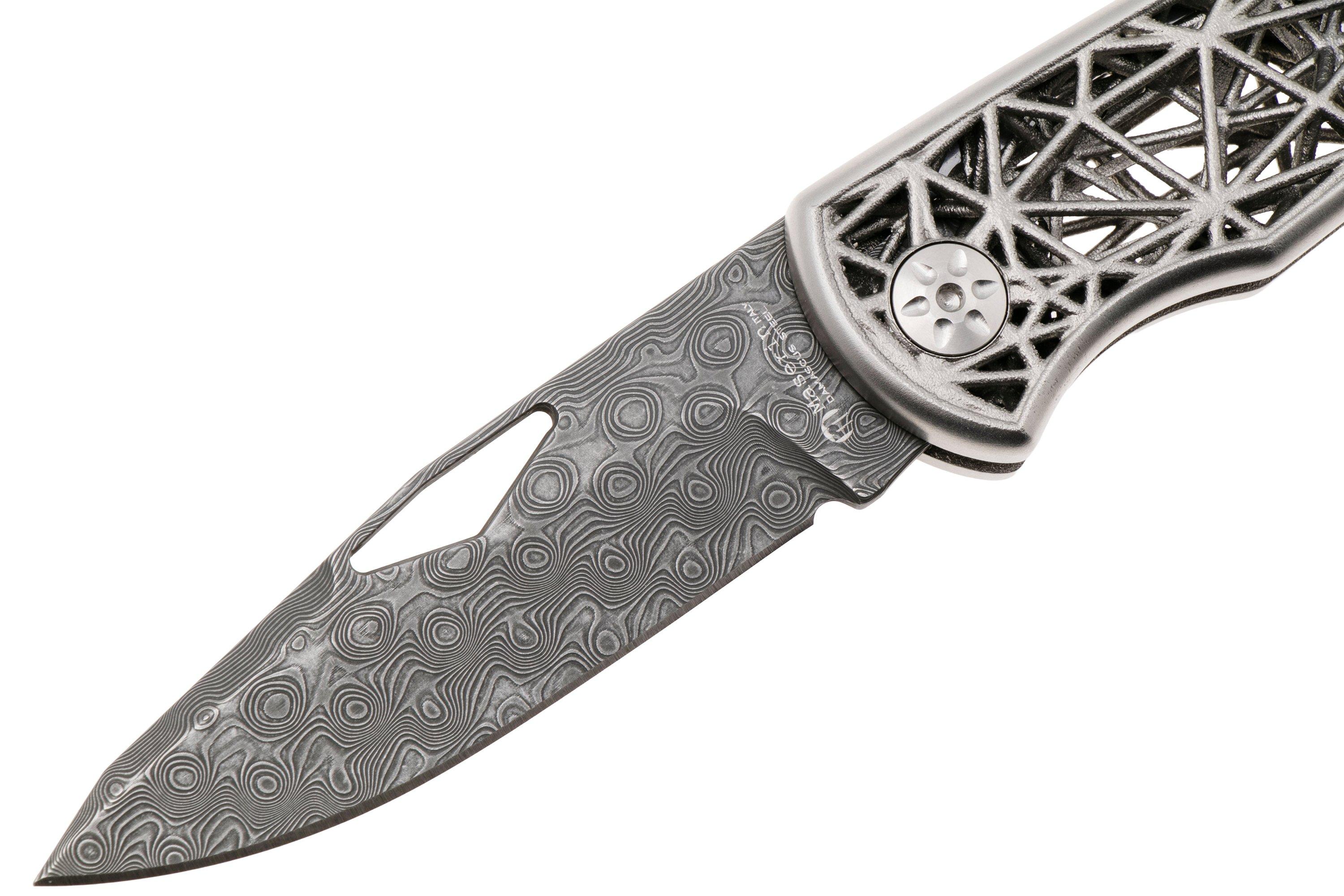 Maserin 504/D Nexus Small Roses Damascus, Steel 3D Printed, Limited ...