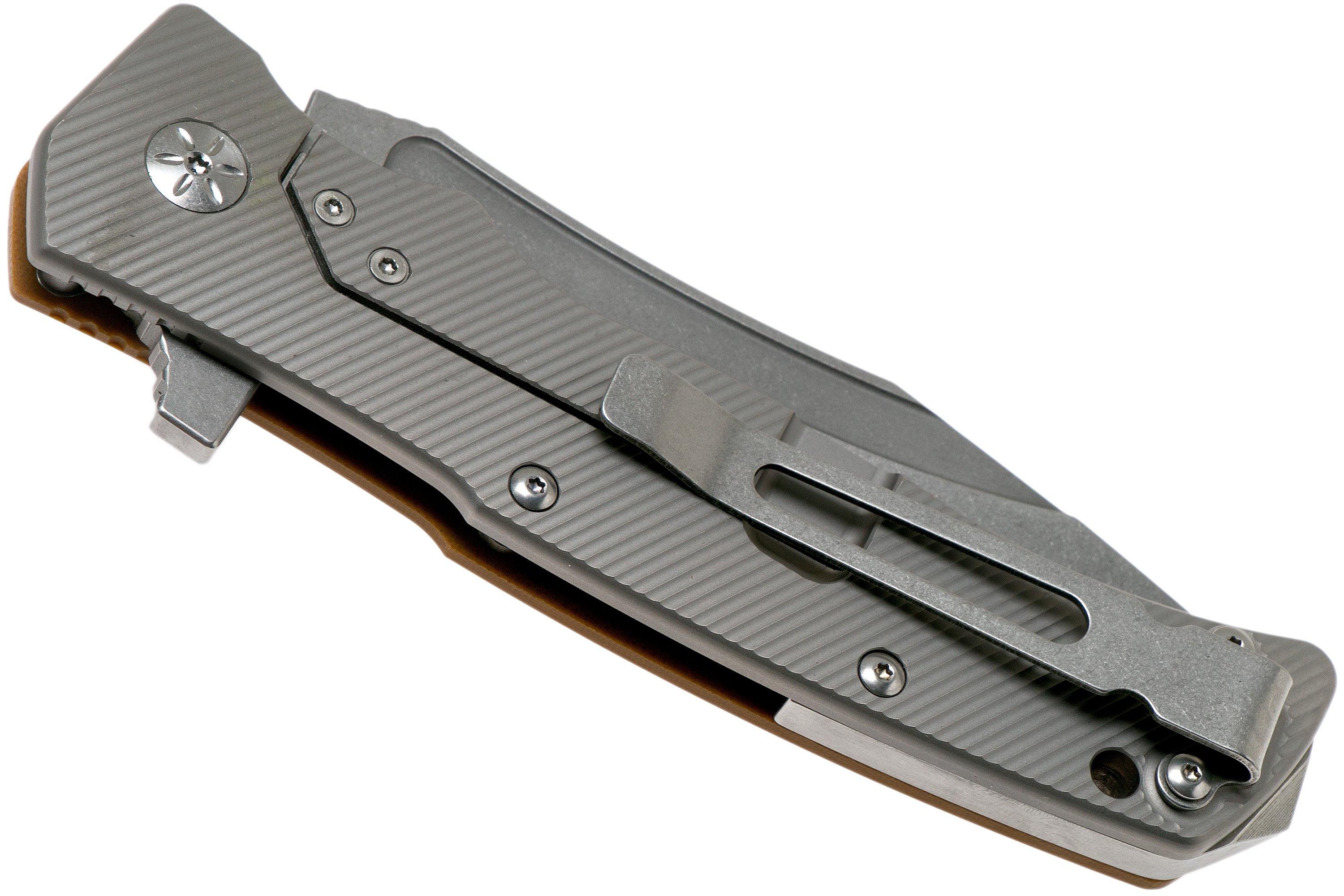Maserin Reactor 681/G10M Brown G10 pocket knife | Advantageously ...