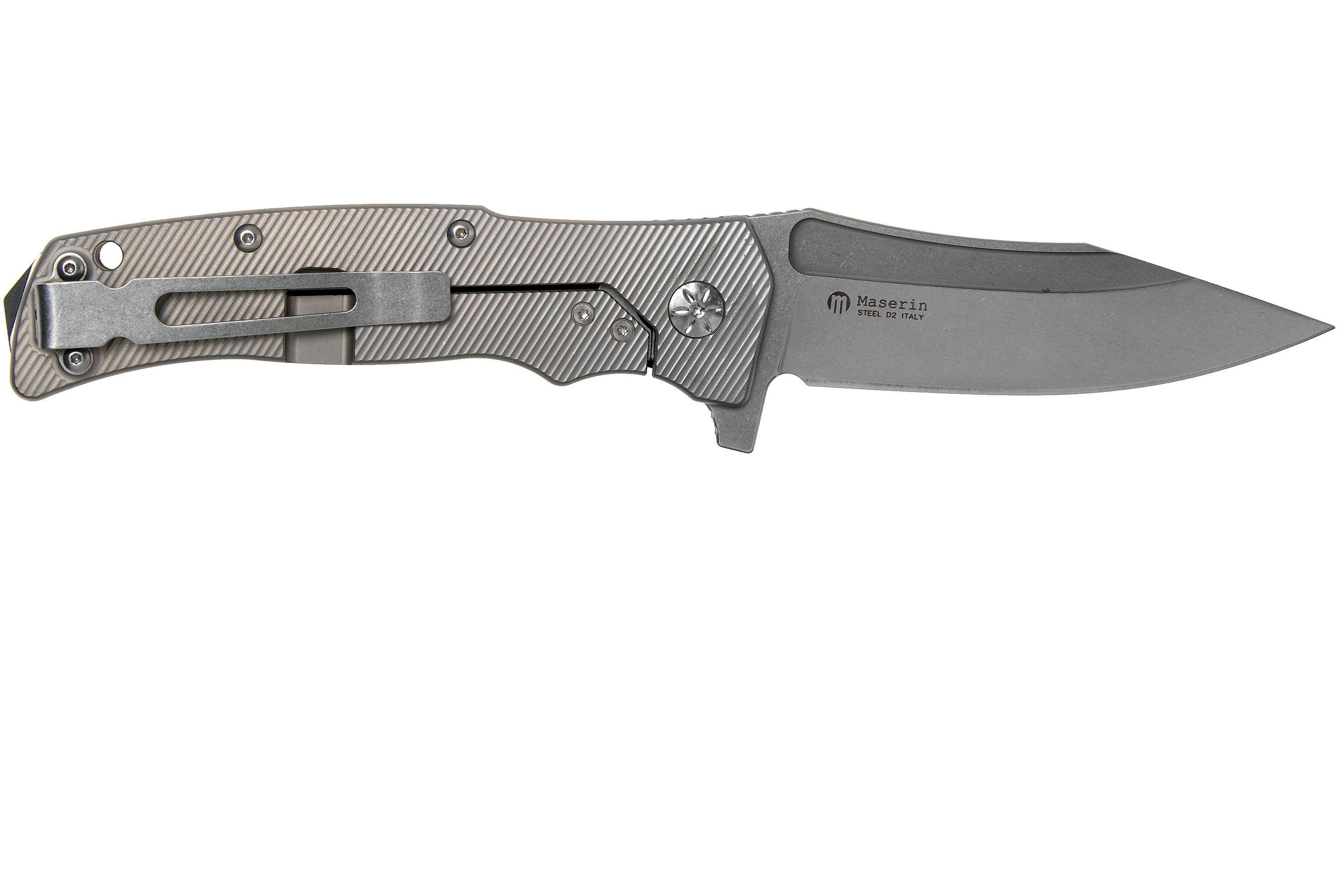 Maserin Reactor 681/G10N Black G10 pocket knife | Advantageously ...