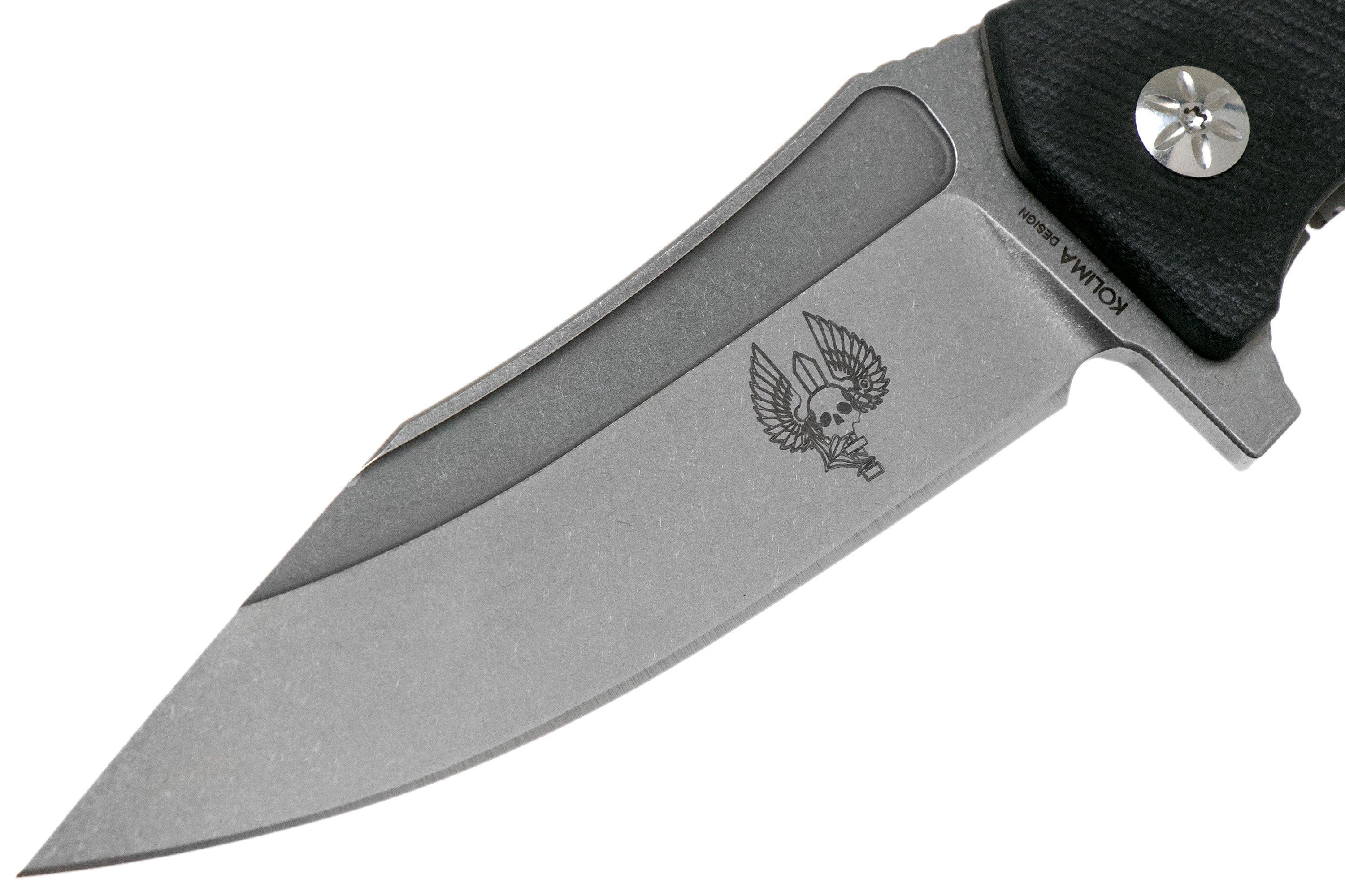 Maserin Reactor 681/G10N Black G10 pocket knife | Advantageously ...