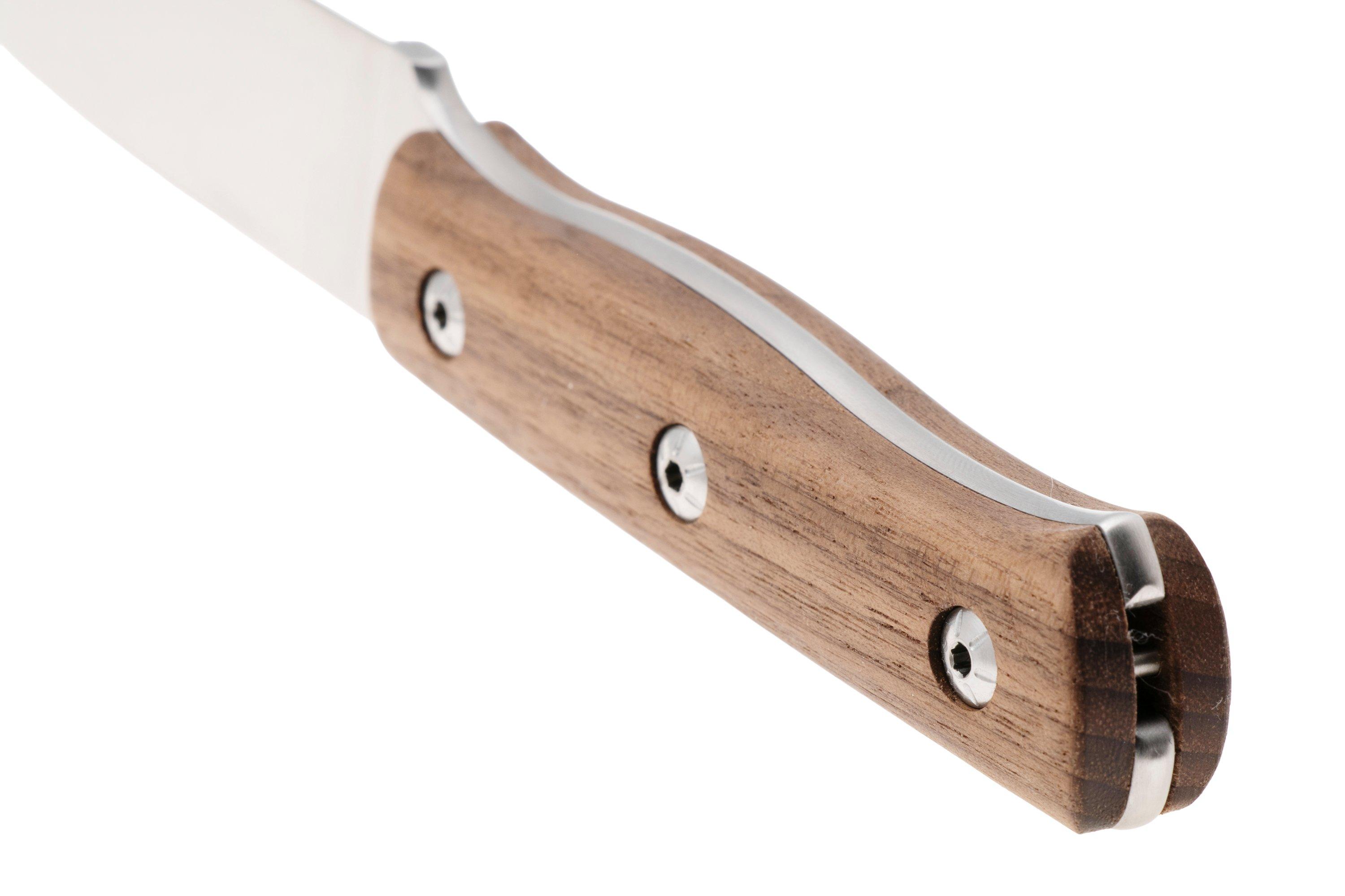 Maserin 915/NC Path, Satin M390, Walnut Wood, vaststaand mes, Igor ...