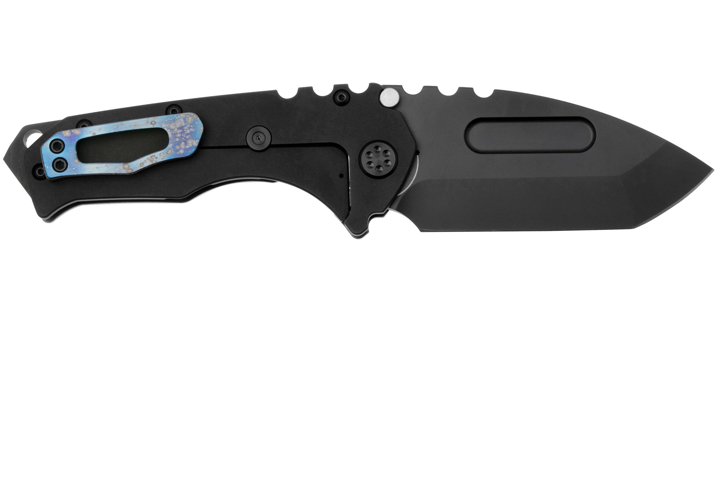 Medford Praetorian T S45VN DLC Tanto Blade Faced Flamed Galaxy Handle ...