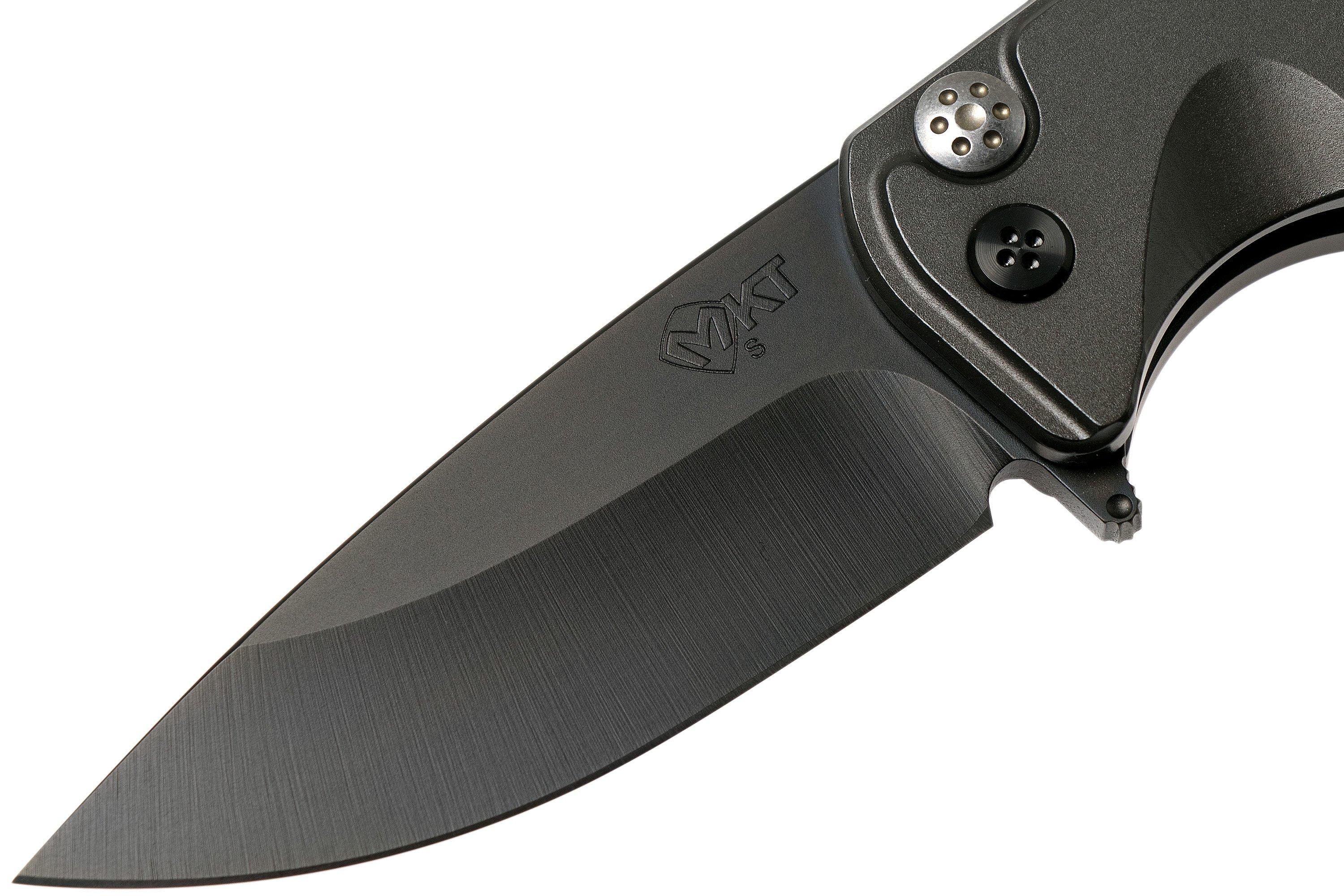 Medford Smooth Criminal S35VN PVD, Grey Aluminium pocket knife ...