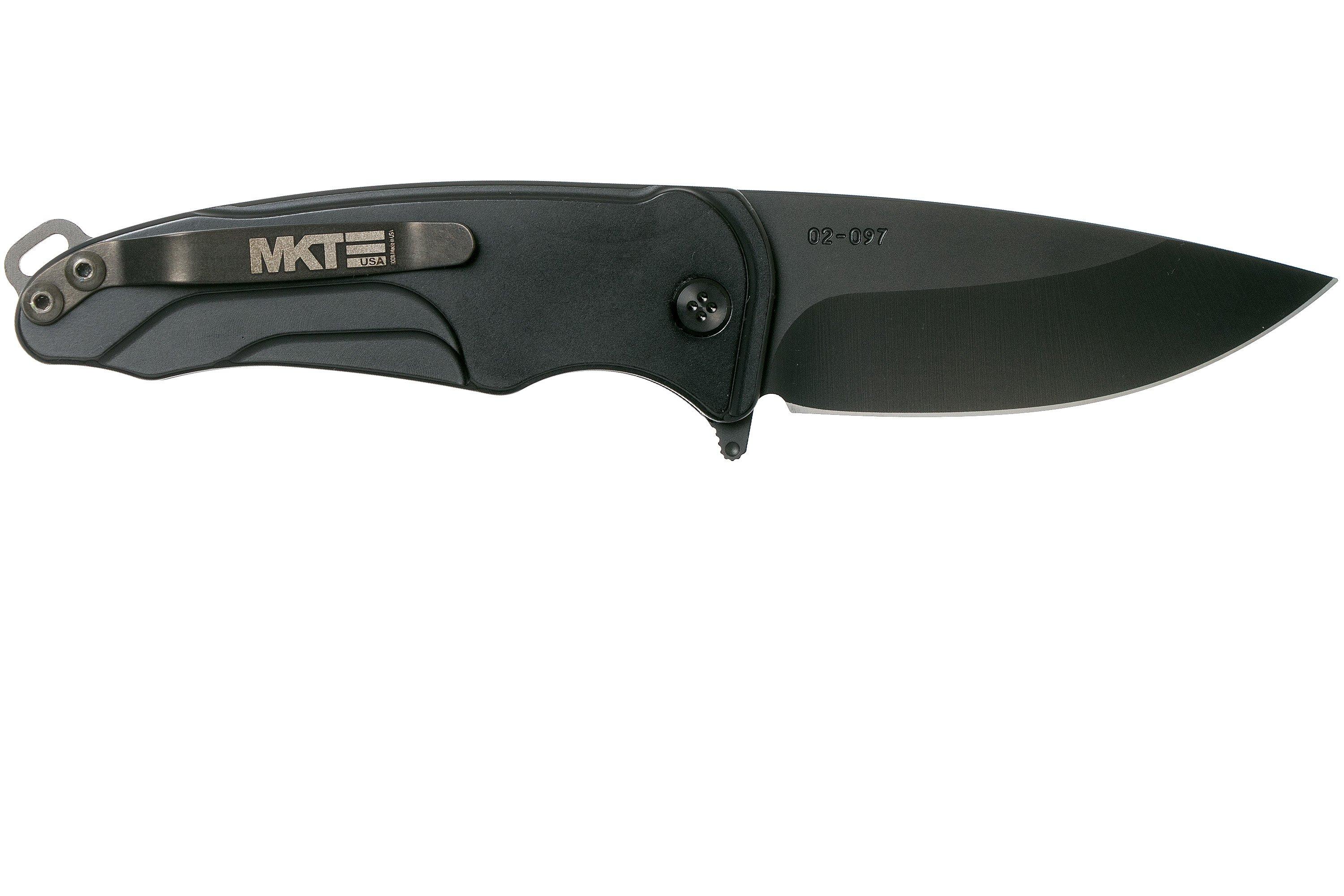Medford Smooth Criminal S35VN PVD, Black Aluminium pocket knife ...