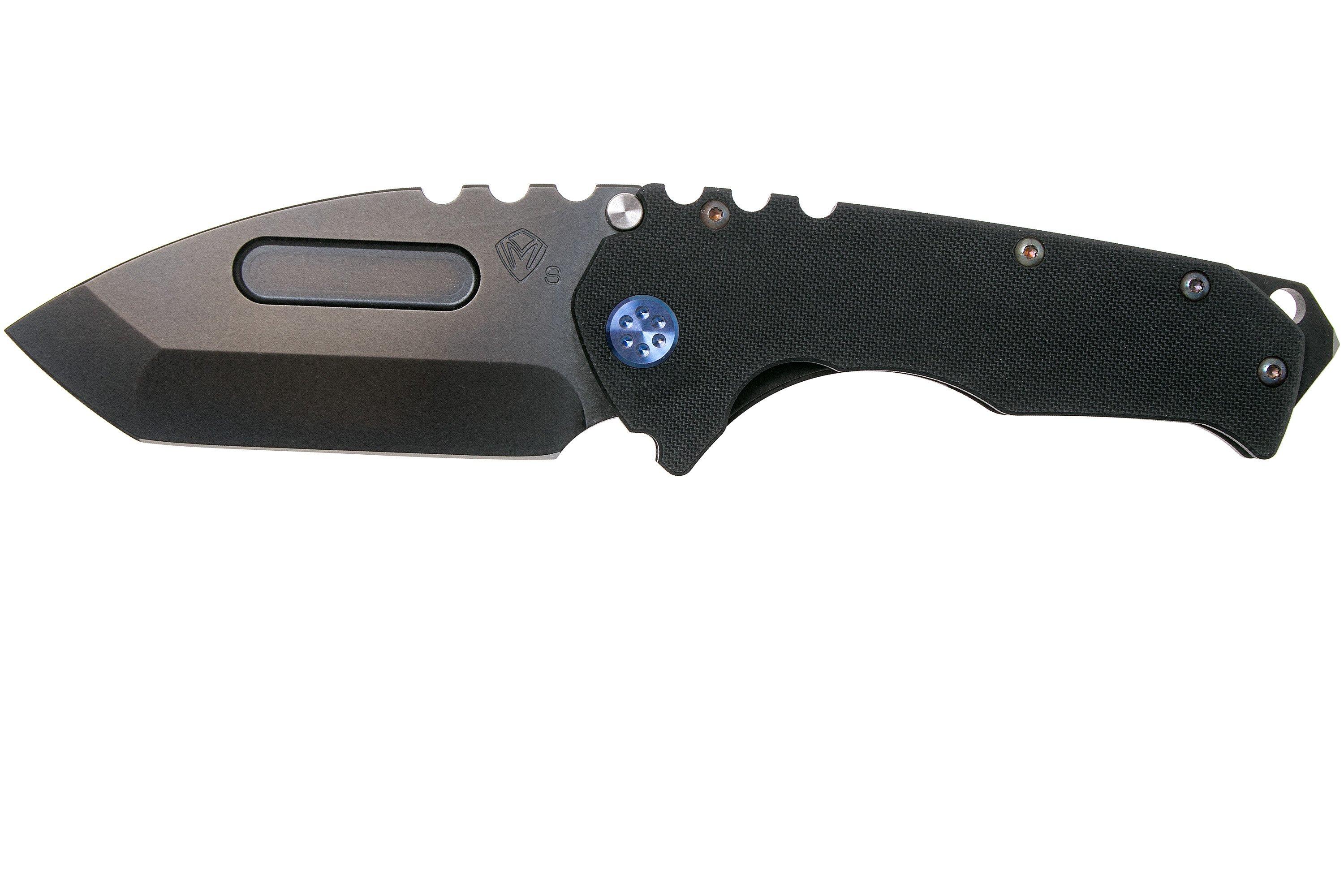 Medford Praetorian G, Tanto PVD S35VN Blade, Black G10, PVD Ti Handle ...