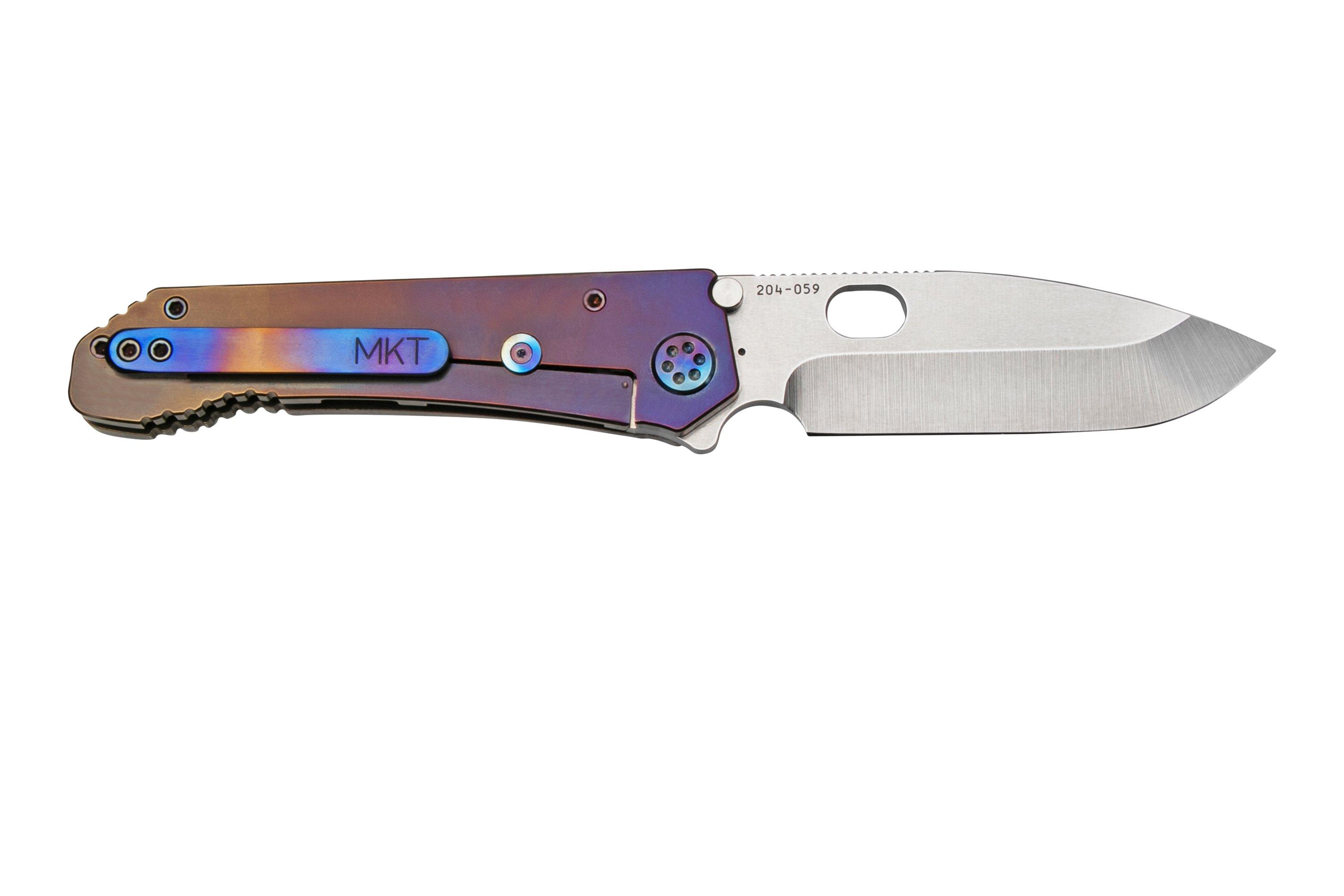 Medford 187 DP D2, Tumbled Drop Point, Bronze Violet Fade Lightning ...