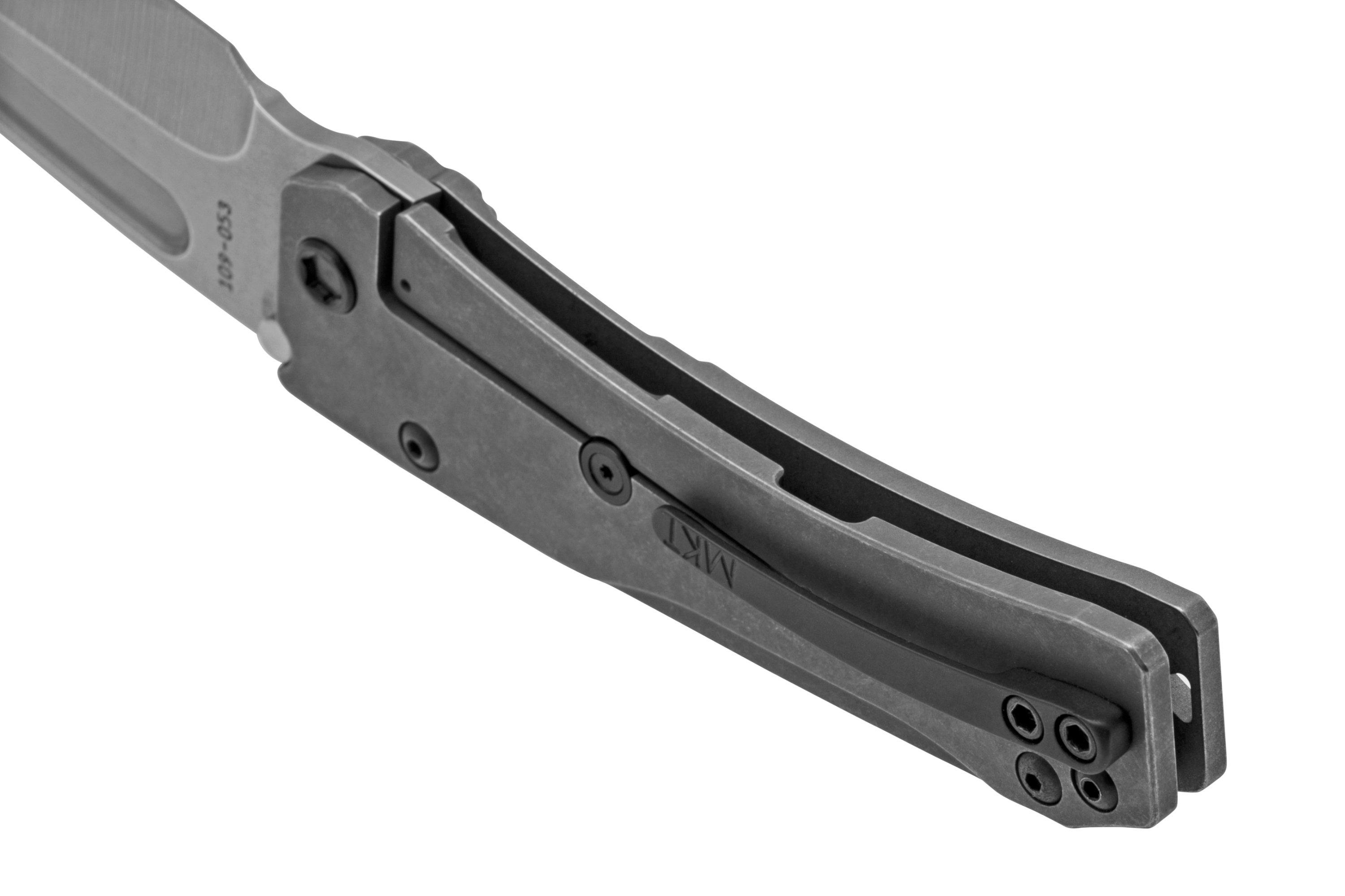 Medford Slim Midi S45VN Tumbled Tanto, Tumbled Handles, PVD HW & Clip ...