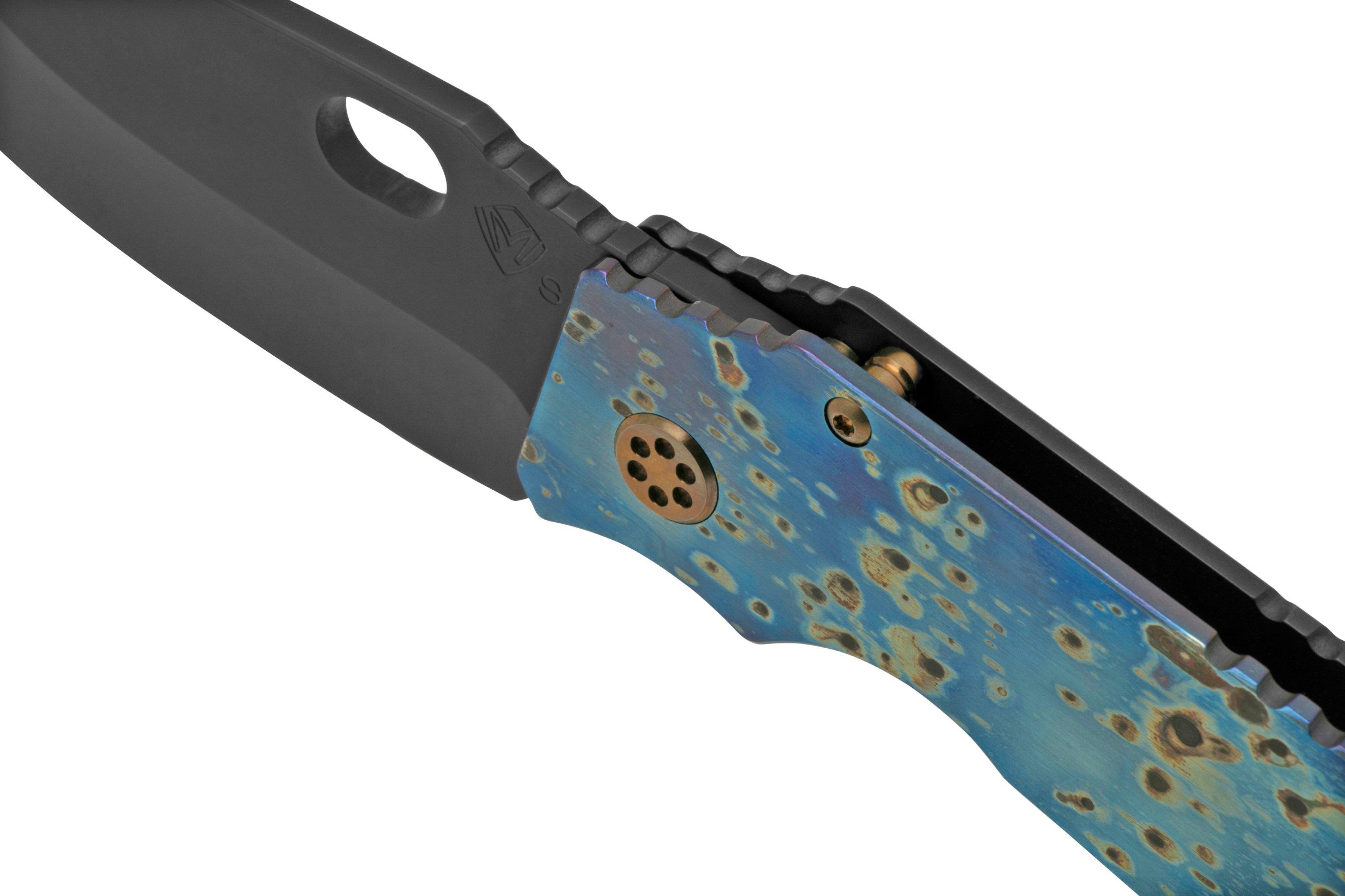 Medford TFF-1 S35VN PVD, Solar Flare Handle, PVD Spring, Bronze HW ...