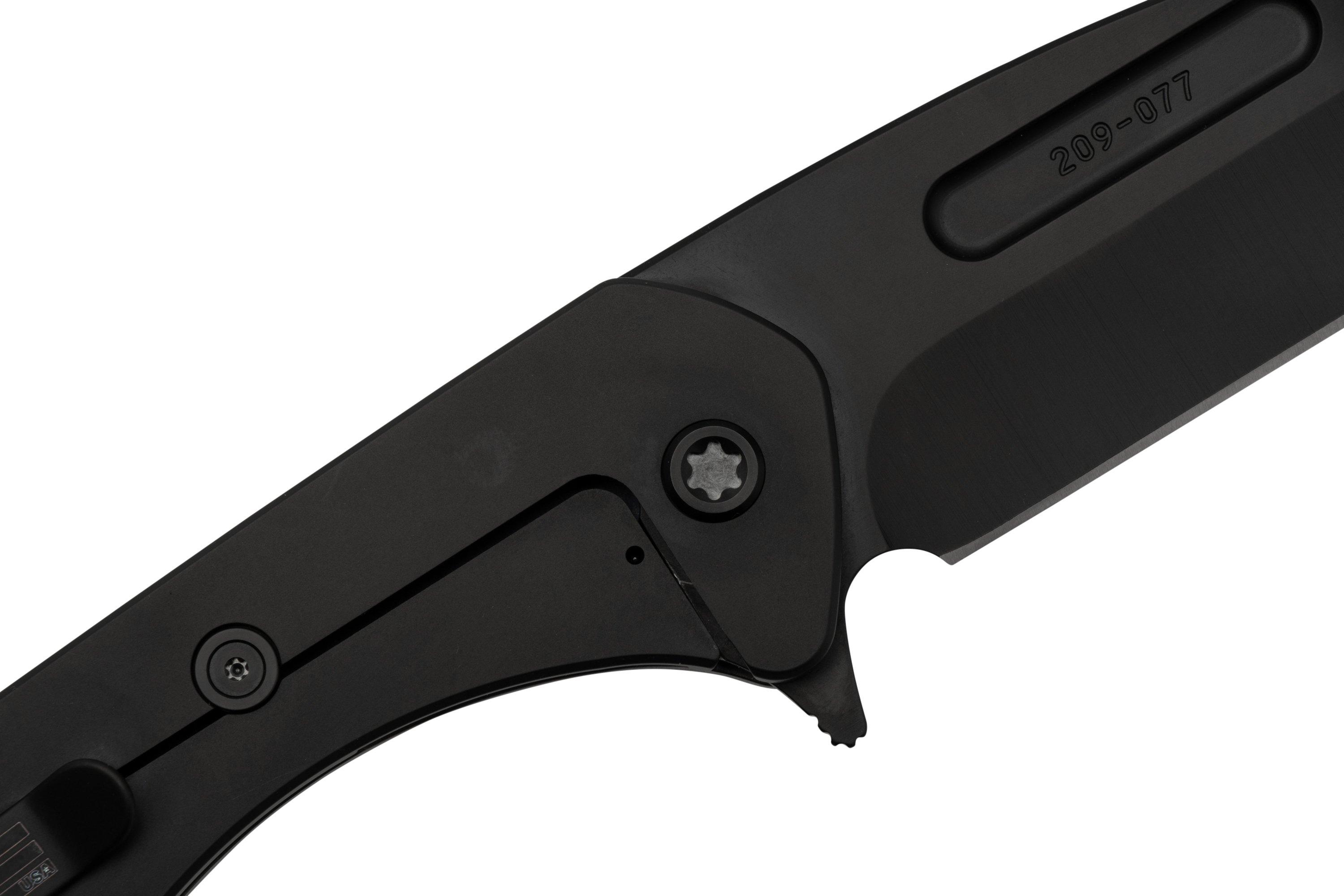 Medford Praetorian Slim Flipper, S35VN PVD Tanto Blade, Faced Flamed ...