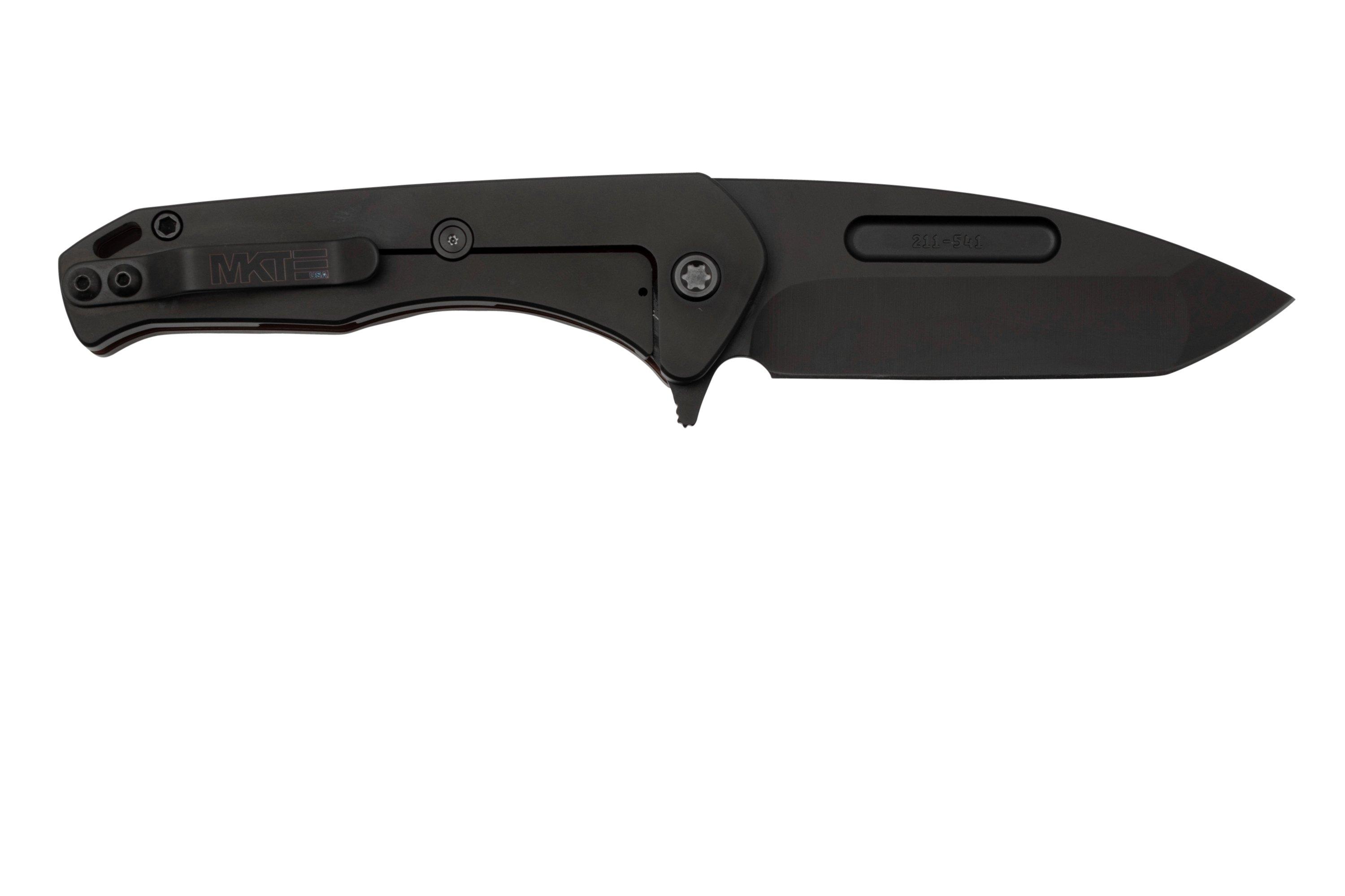 Medford Swift FL Flipper, S45VN PVD Tanto Blade, Red Handle, PVD Spring ...