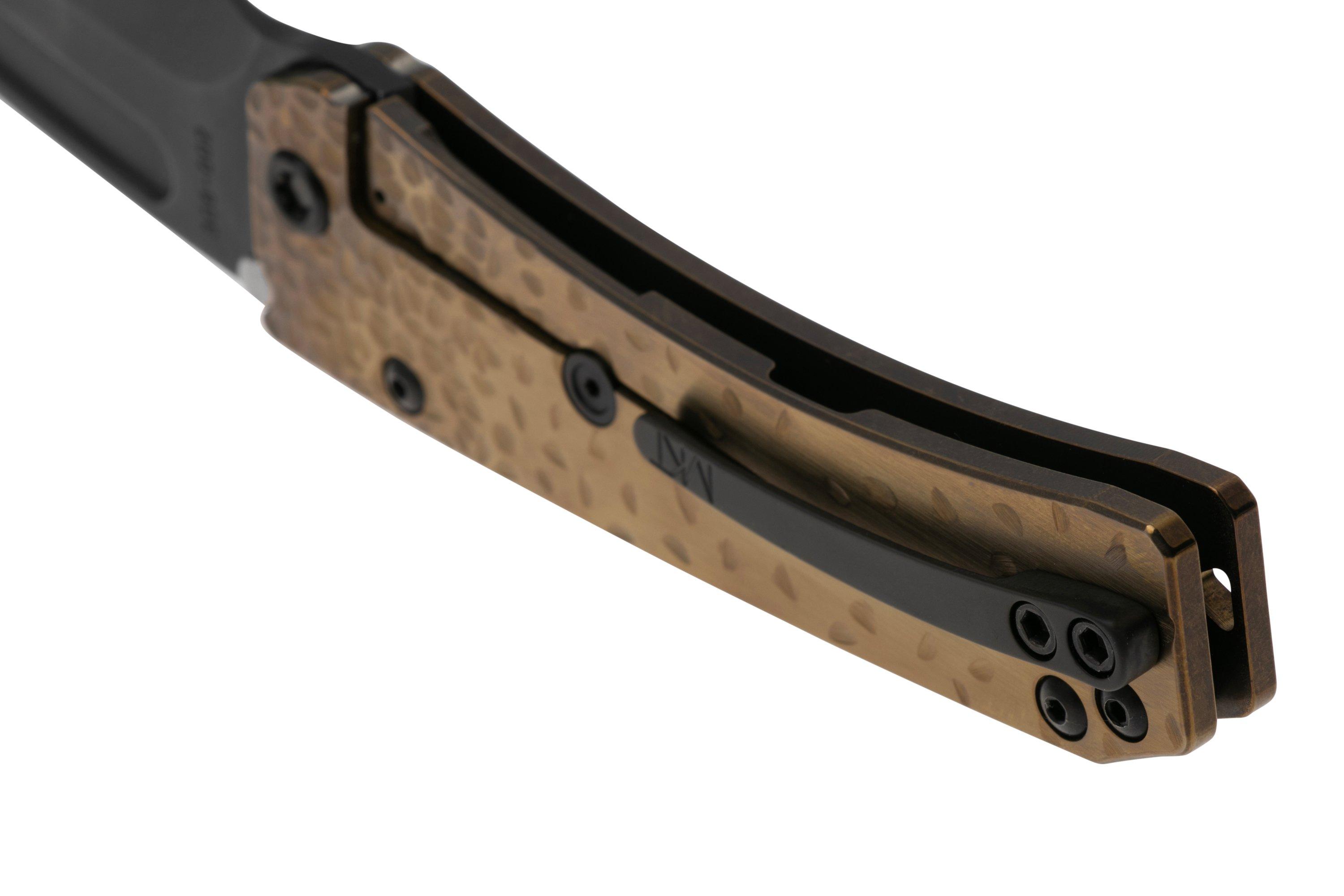 Medford Slim Midi Marauder S45VN PVD DP, Bronze Hammered Fade, zakmes ...