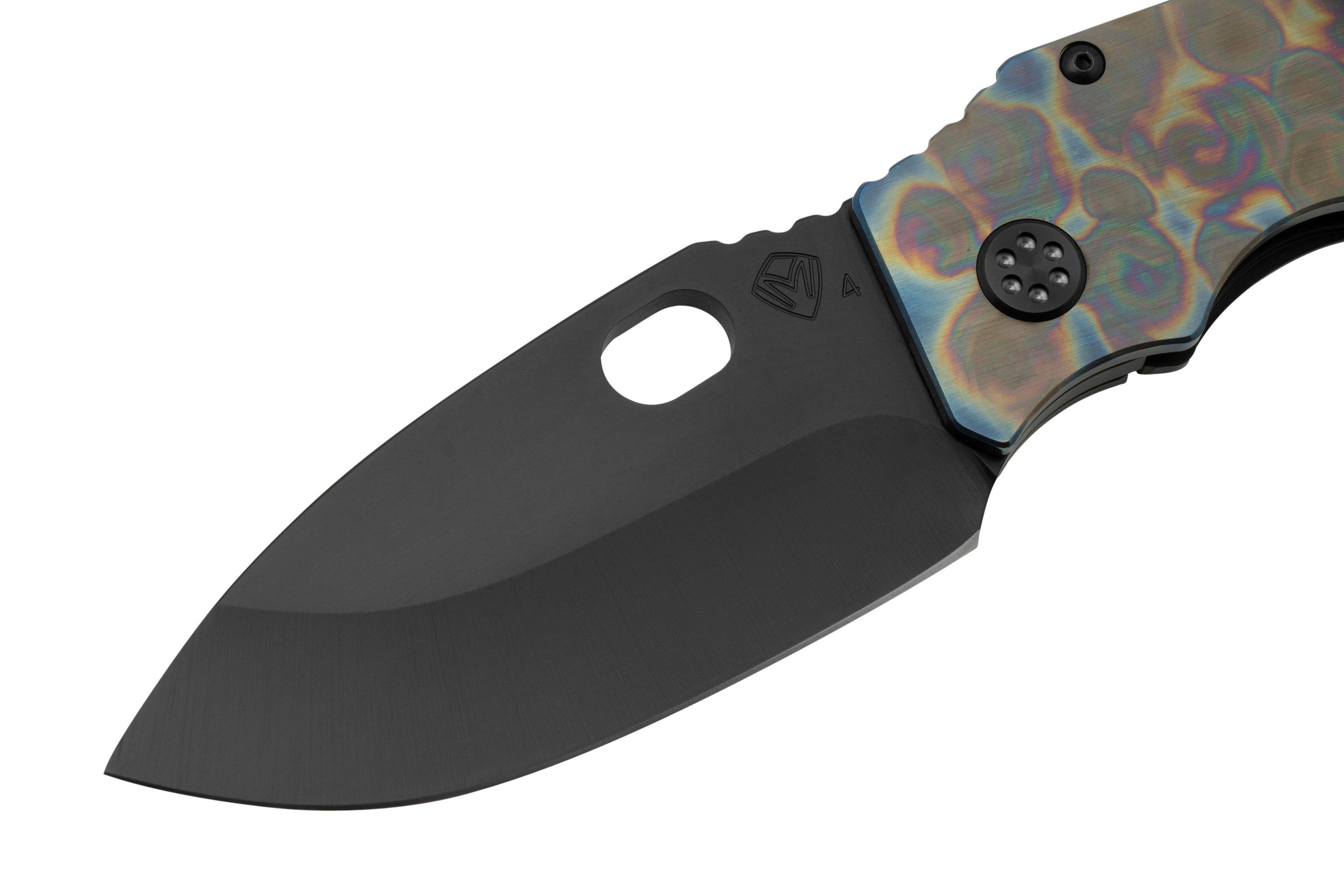 Medford TFF-1, S45VN PVD Blade, Faced Flamed Starry Night Handle pocket ...