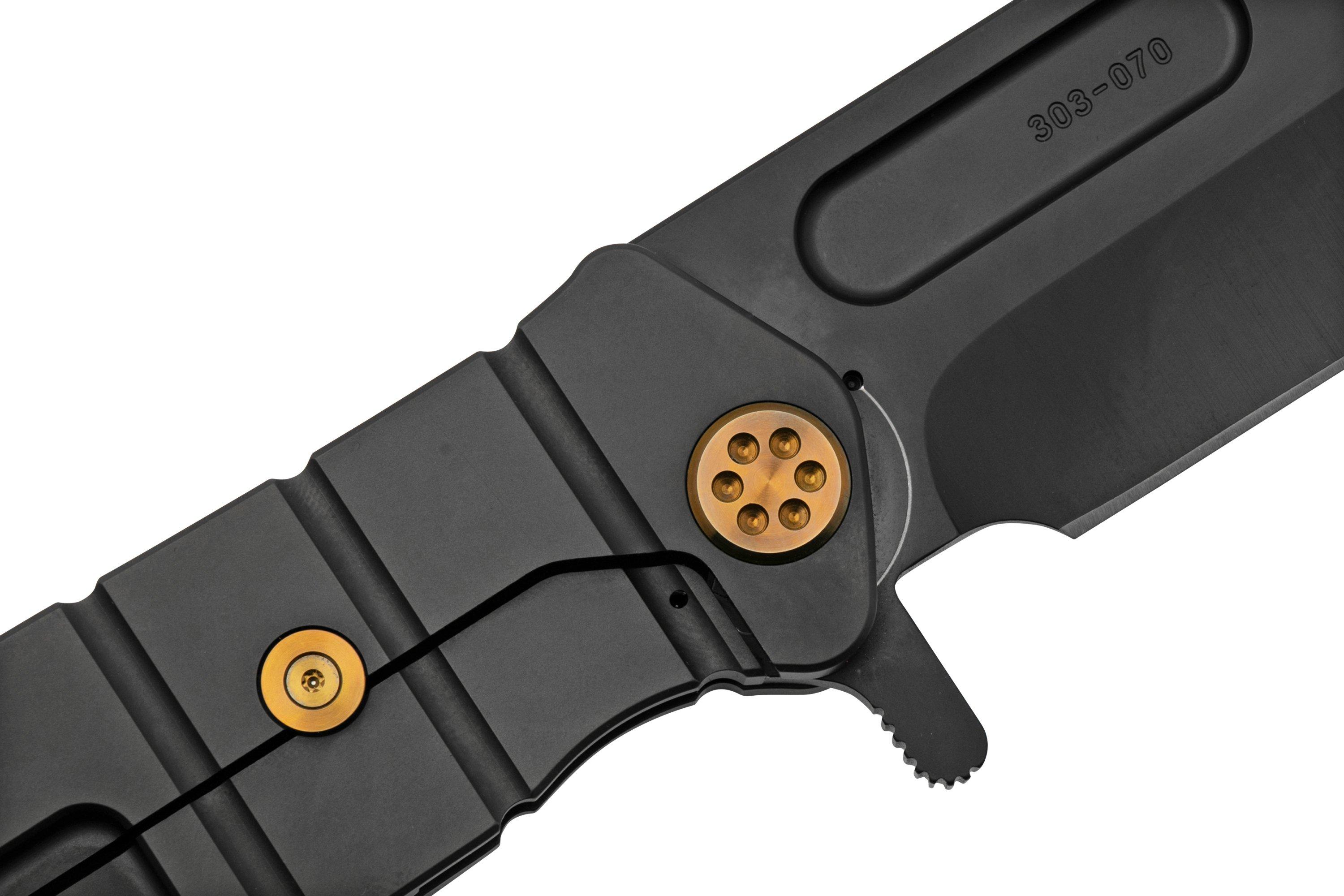 Medford USMC Fighter Flipper, S45VN PVD, Bronze Hardware, pocket knife ...