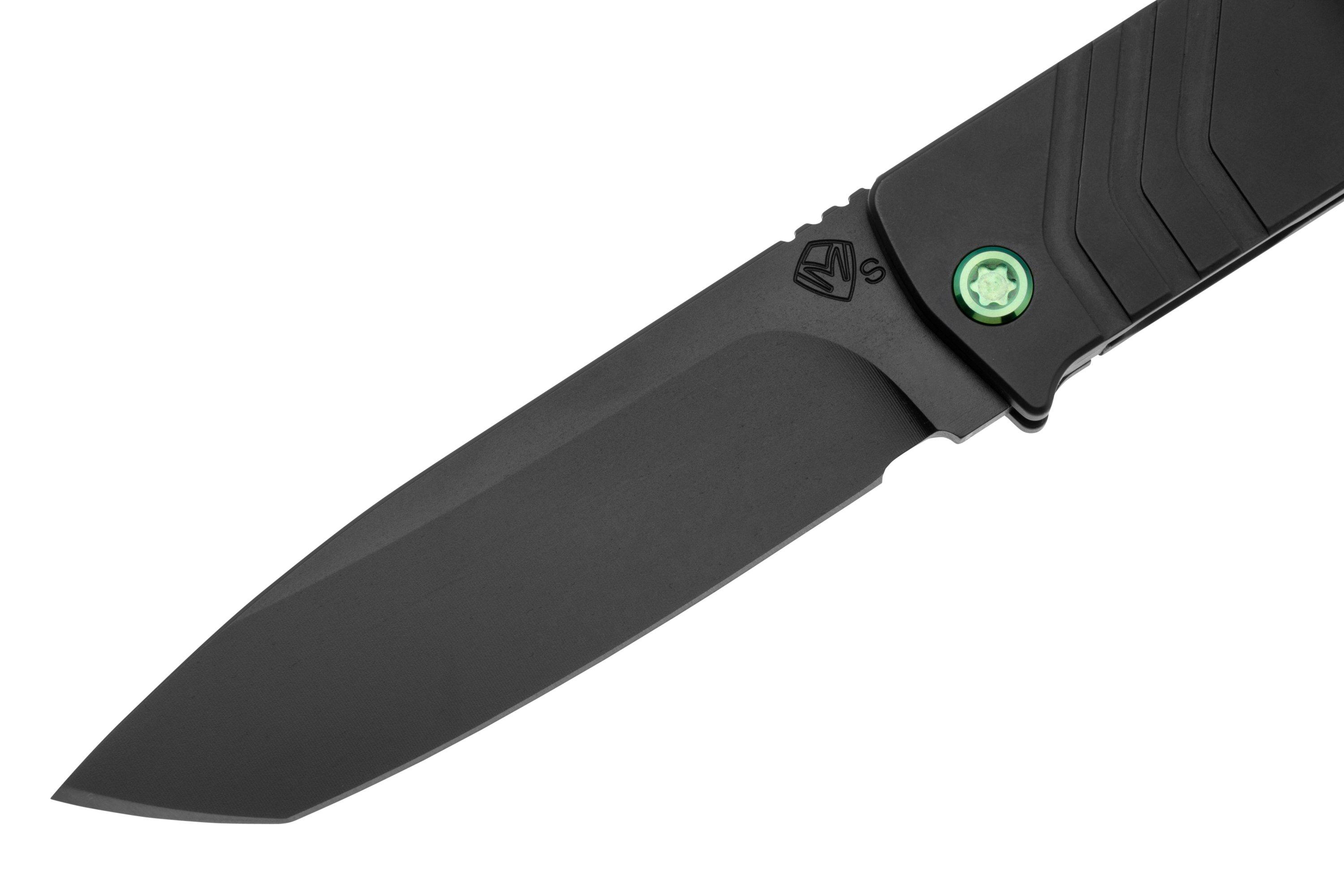 Medford The Antik 24-TA-02 CPM S35VN DLC Tanto Blade, DLC Handles ...