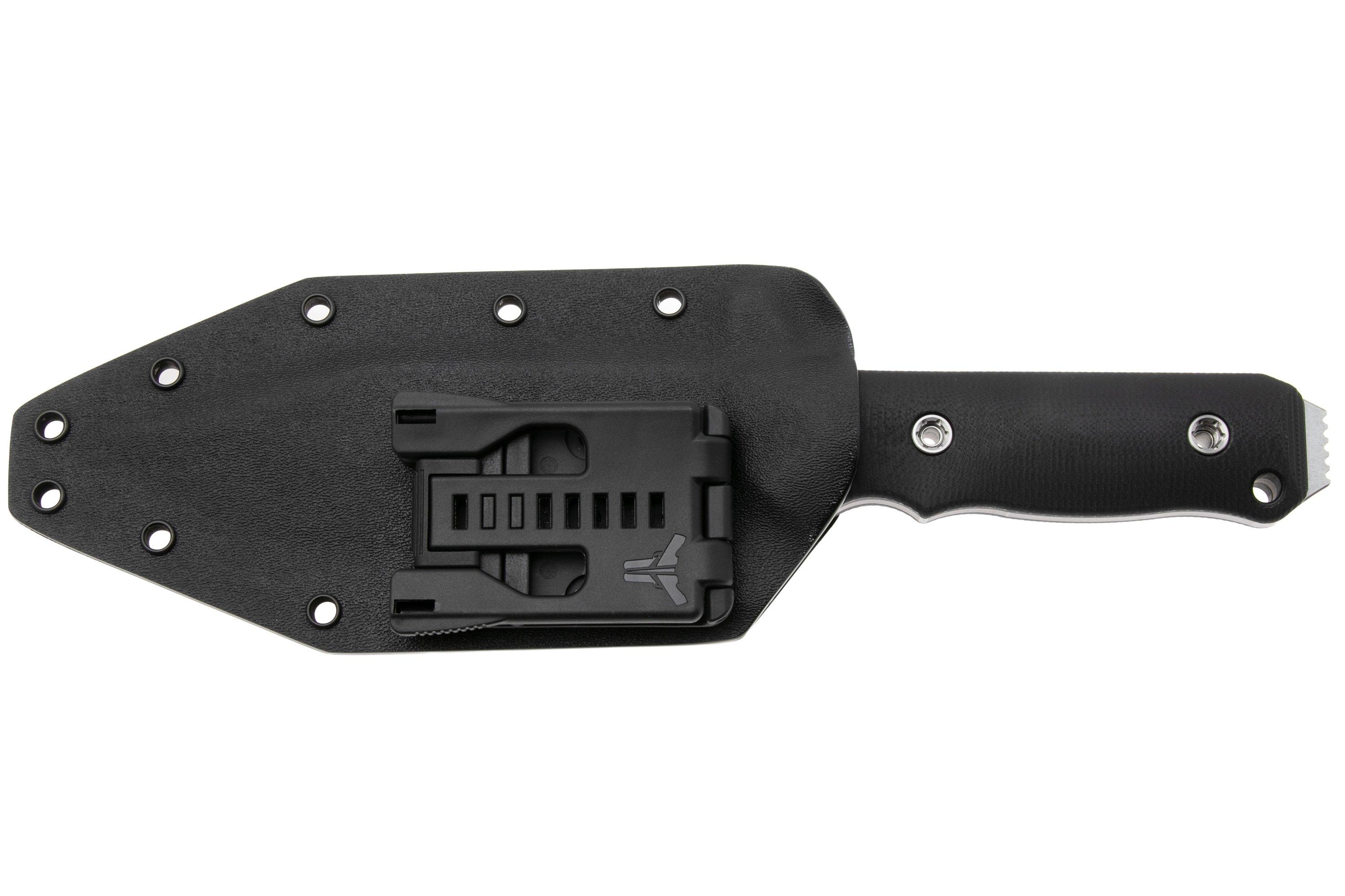 Medford AIO-2, Tumbled CPM 3V Blade, Black G10, Survival Messer ...