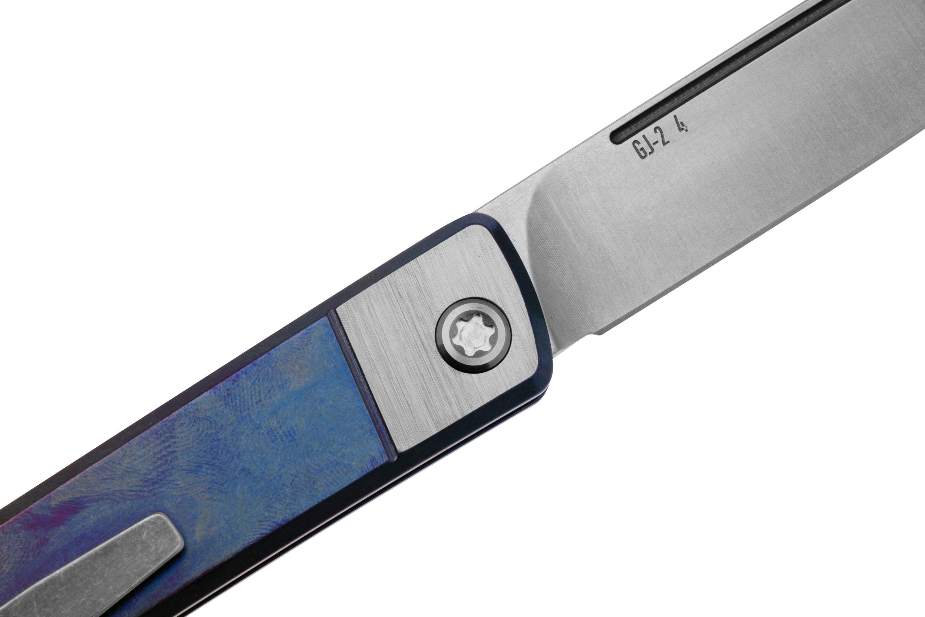 Medford Gentleman Jack 2, 25-GJ-01, S45VN Tumbled Droppoint Blade, Brz ...