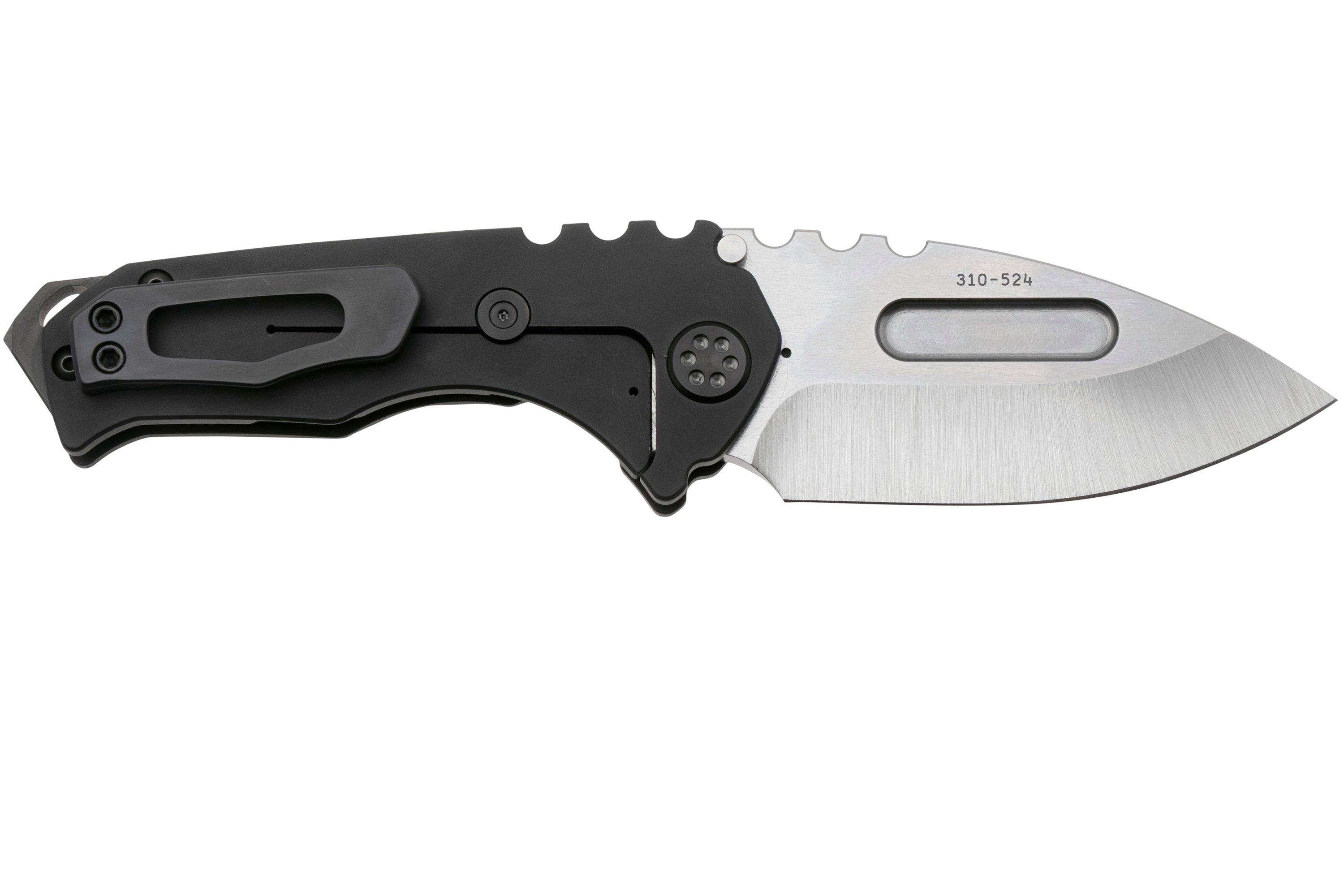 Medford Praetorian Genesis T 25-GNT-01 S45VN Tumbled Drop Point Blade ...