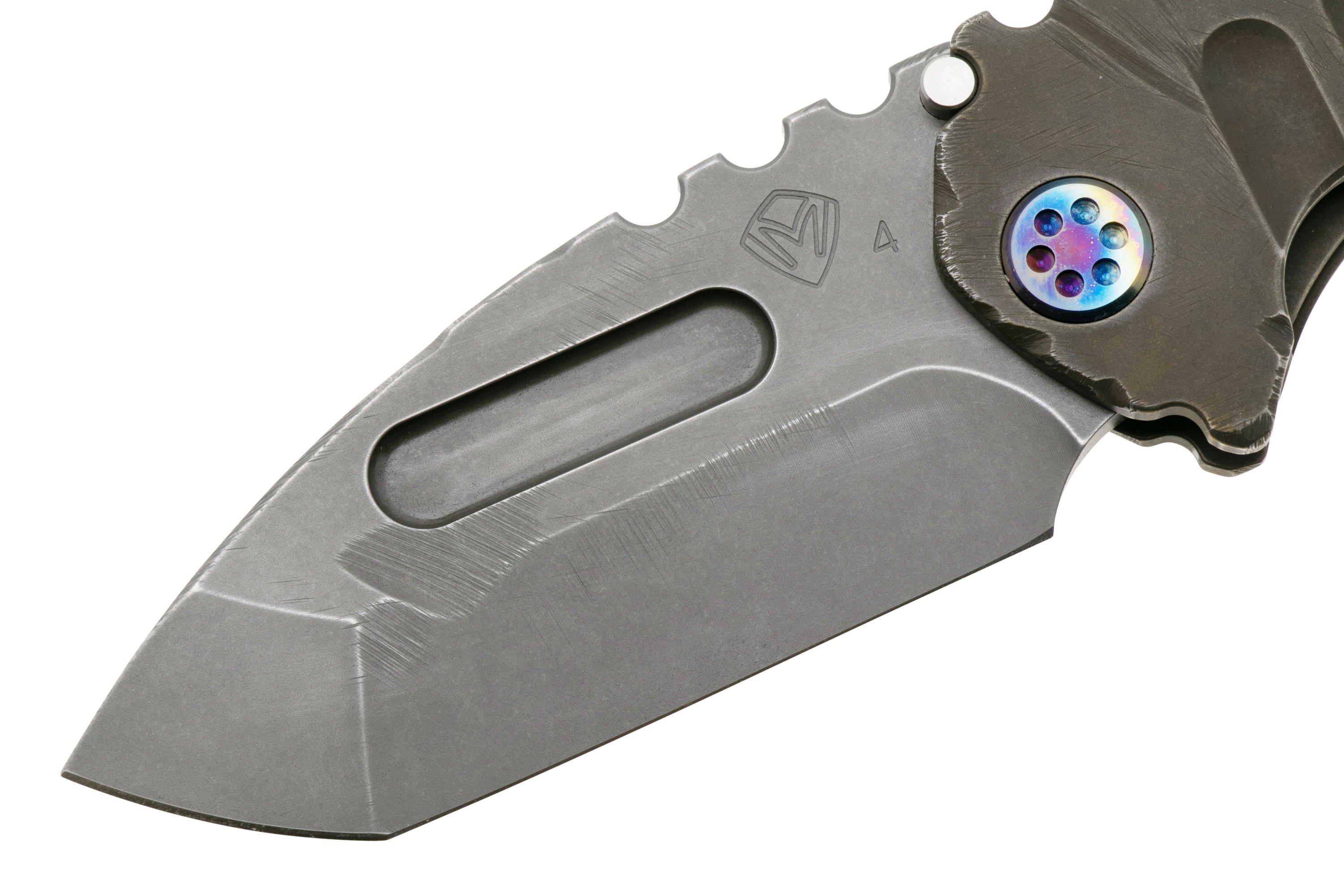 Medford Praetorian Genesis T 25-GNT-03 S45VN Fallout Tanto Blade, Fallout Handles, Flamed ...