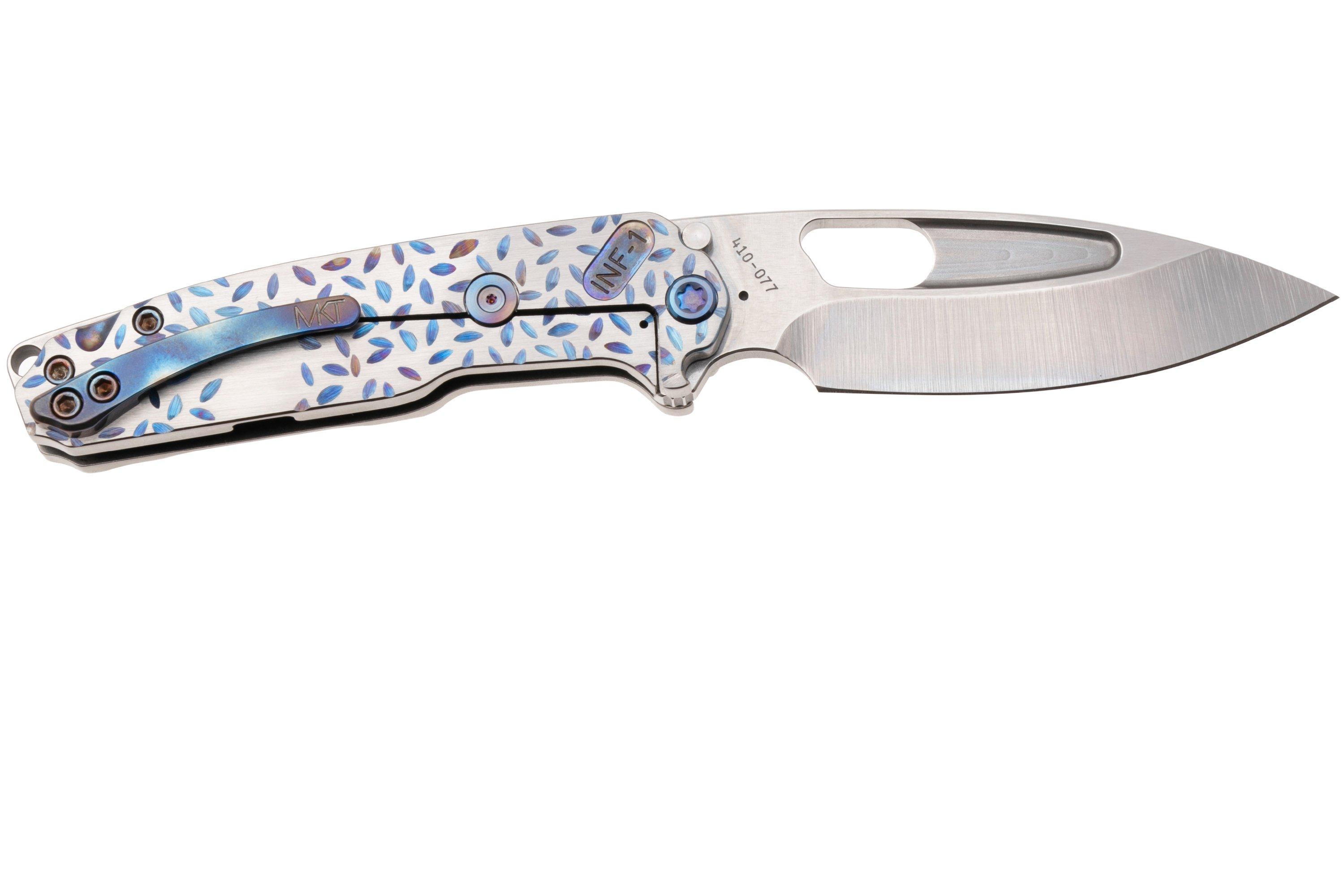 Medford Infraction 25-INF-01, Tumbled S45VN, Jasmine Fields Titanium ...