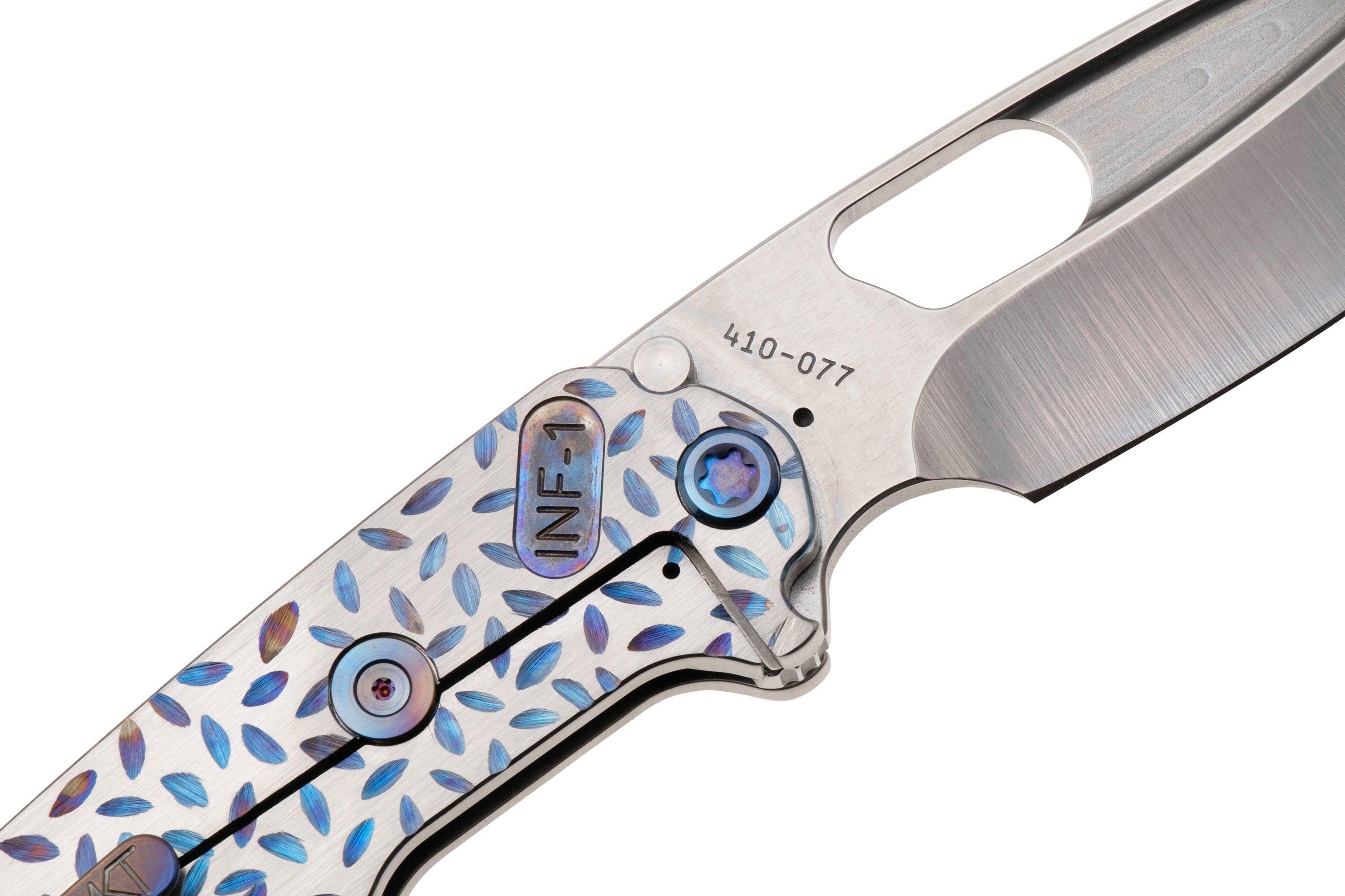 Medford Infraction 25-INF-01, Tumbled S45VN, Jasmine Fields Titanium ...