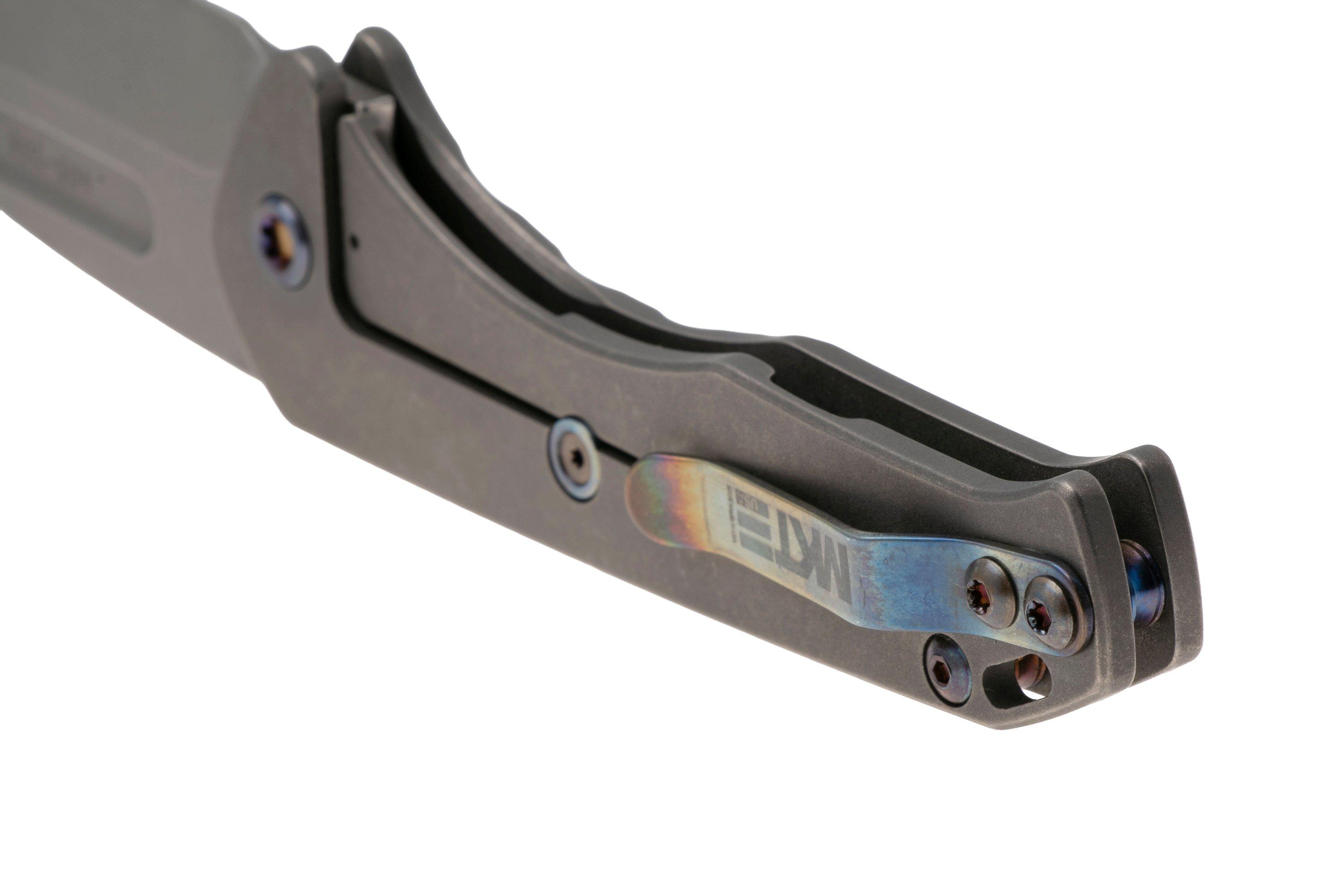 Medford Prae Slim 25-PS-04, Old School Tumbled S45VN Tanto Blade, Old ...