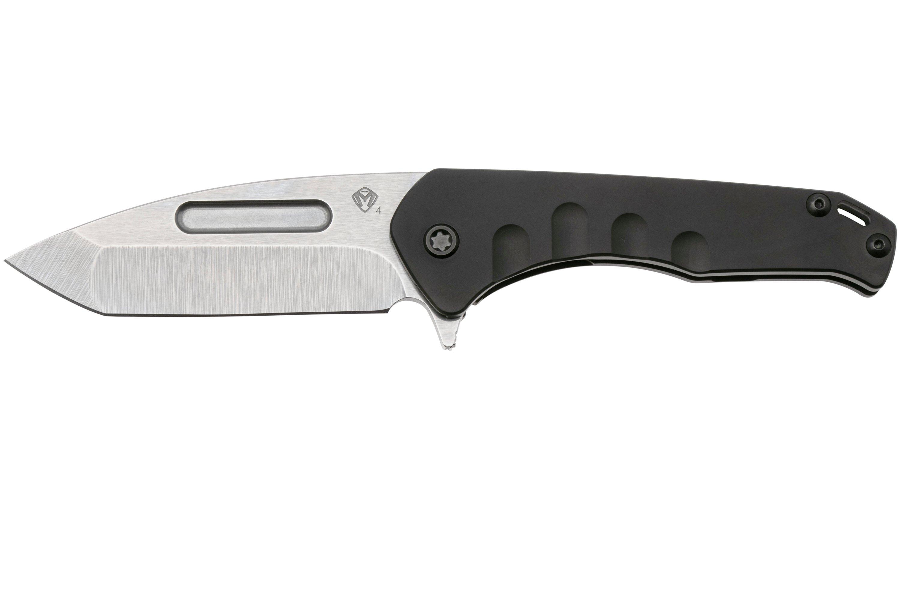 Medford Praetorian Slim Flipper 25-PSF-01 S45VN Tumbled Tanto Blade ...