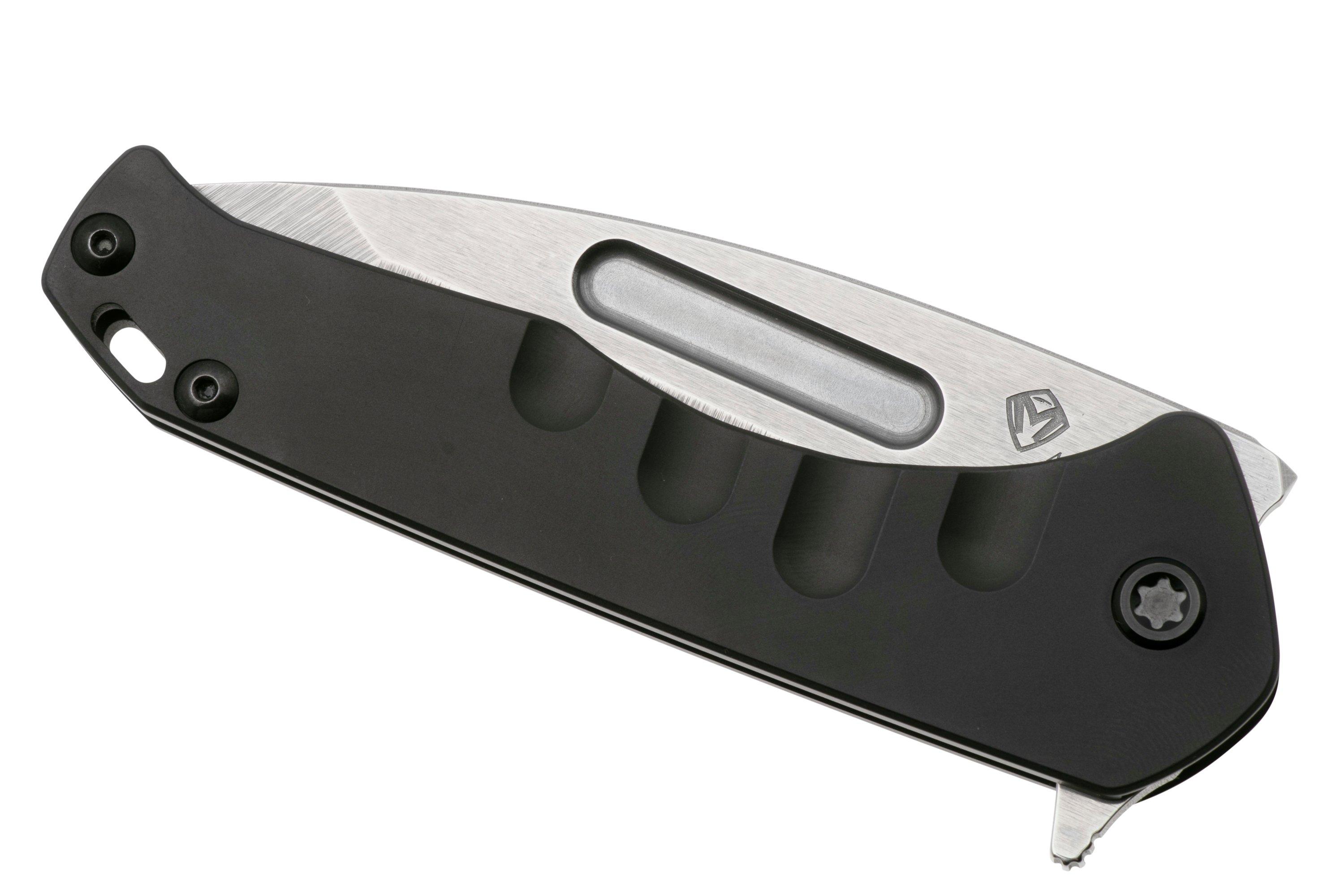 Medford Praetorian Slim Flipper 25-PSF-01 S45VN Tumbled Tanto Blade ...