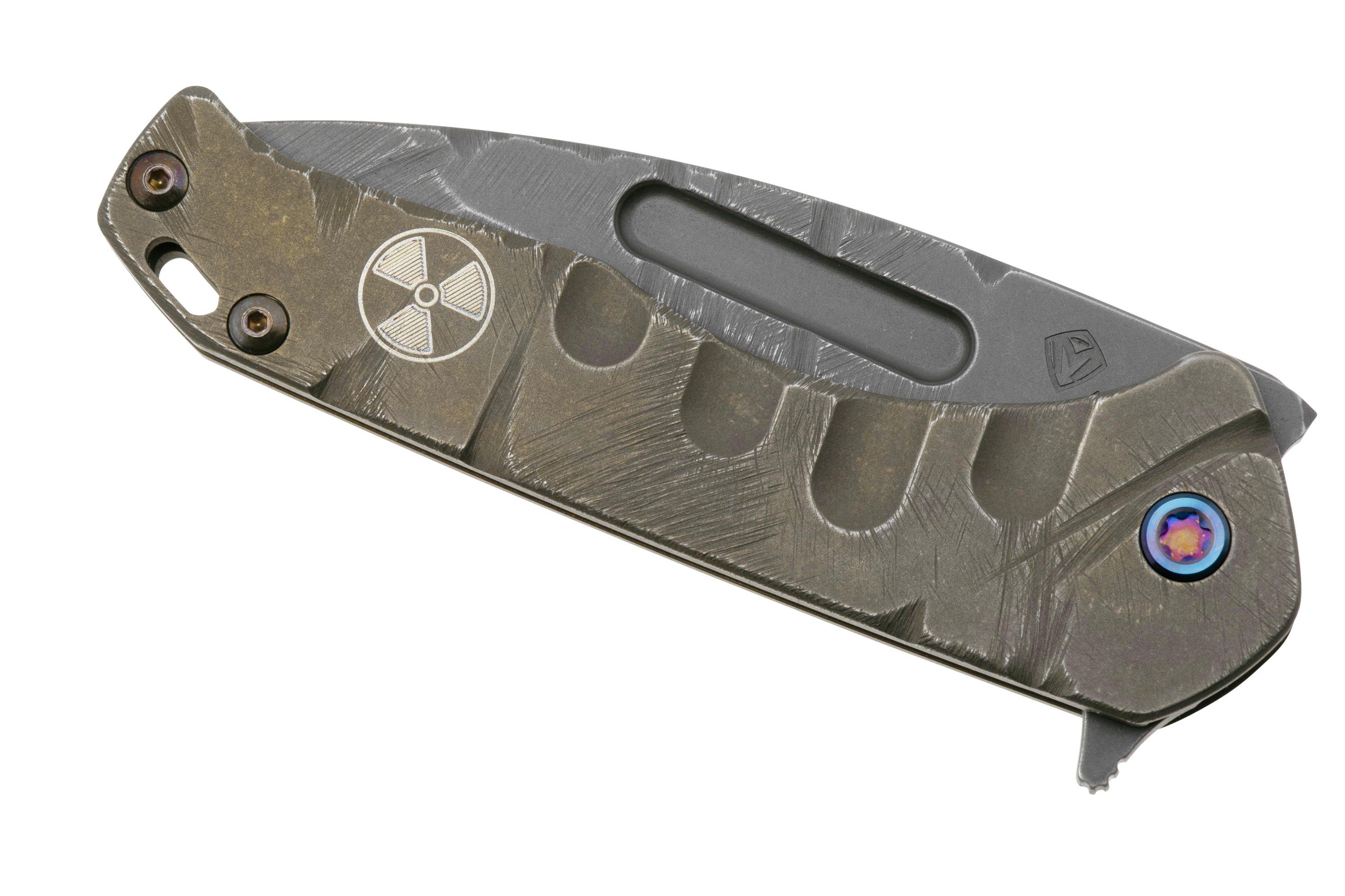 Medford Praetorian Slim Flipper 25-PSF-02 S45VN Fallout Tanto Blade ...