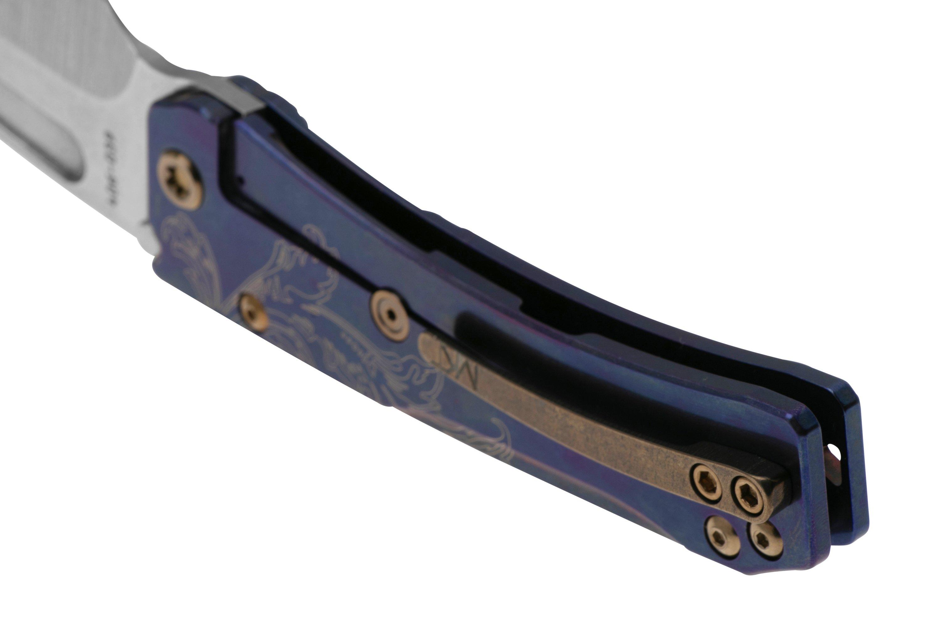 Medford Slim Midi 25-SM-01, S45VN Tumbled Tanto Blade, Violet Bronze ...