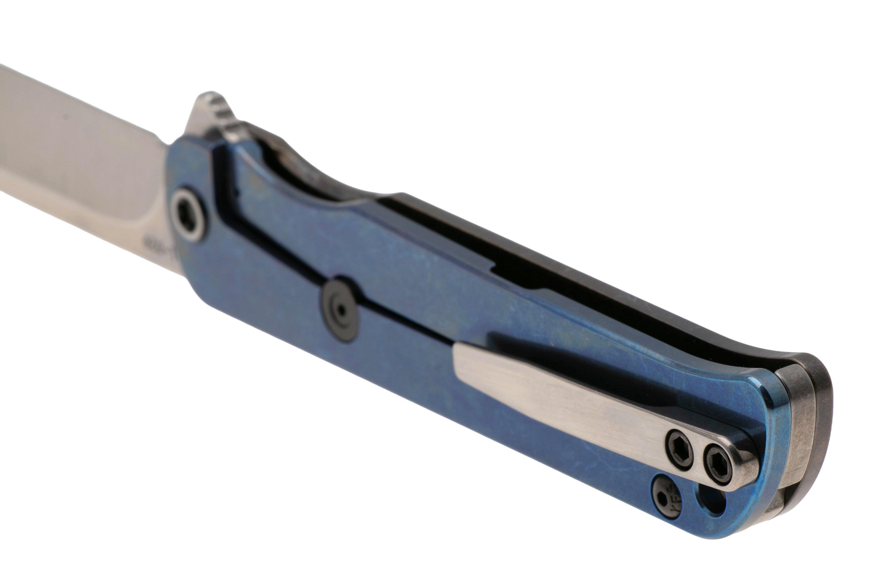 Medford T-Bone 25-TB-01, Tumbled S45VN Droppoint, Acid Etched Flamed ...