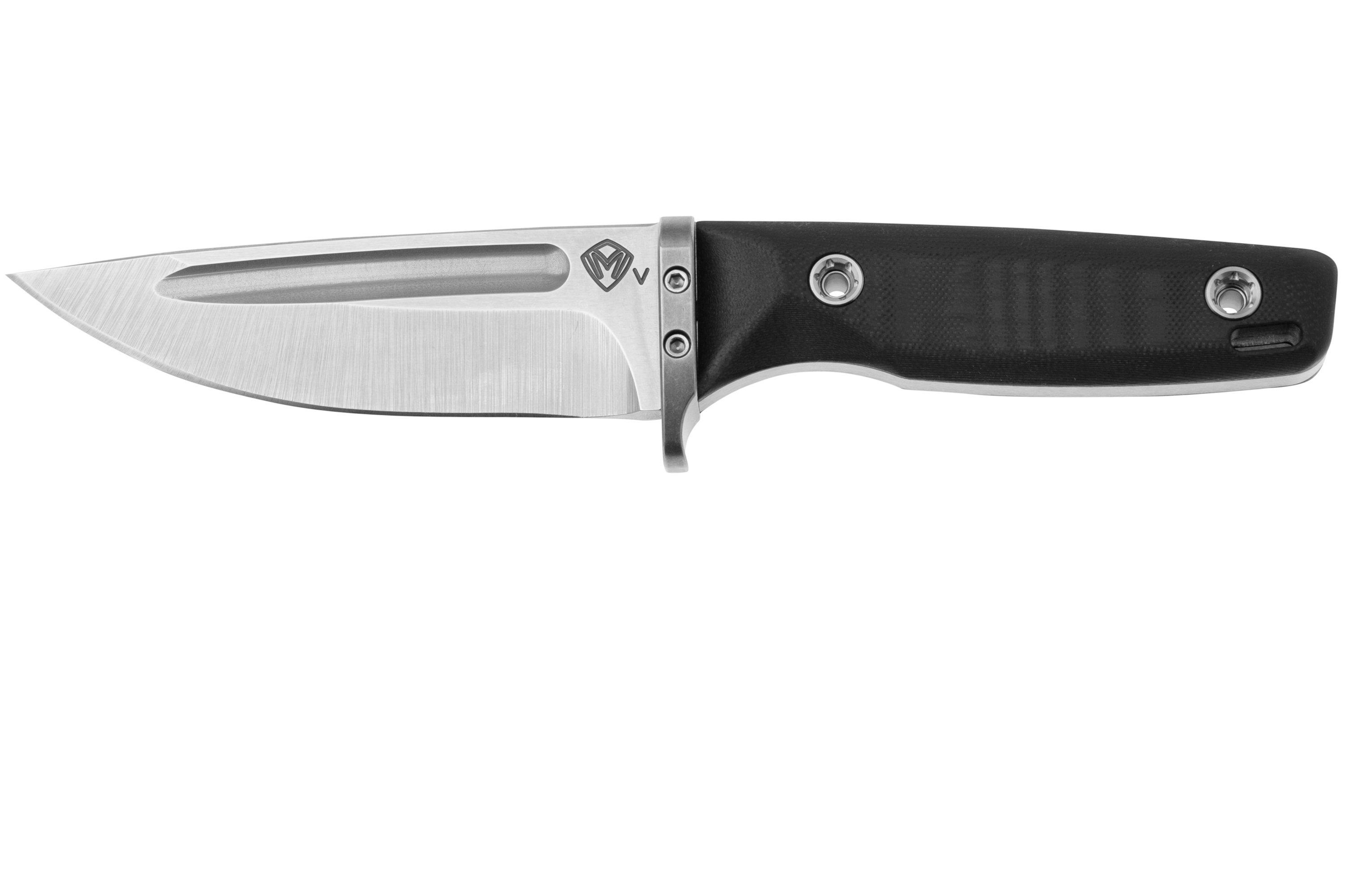 Medford The Deep 25-TDP-02, 20CV Tumbled Blade, Black G10 diving knife ...