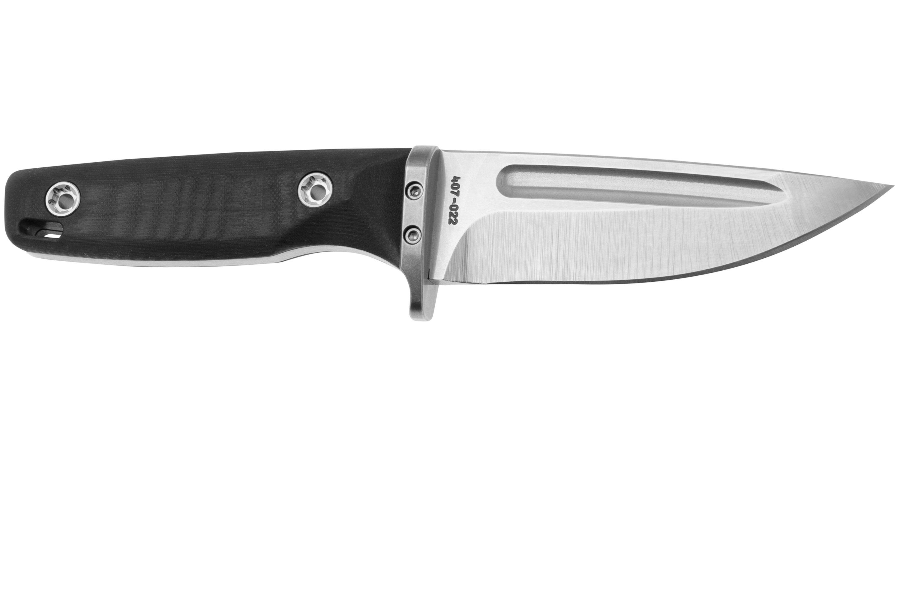 Medford The Deep 25-TDP-02, 20CV Tumbled Blade, Black G10 diving knife ...