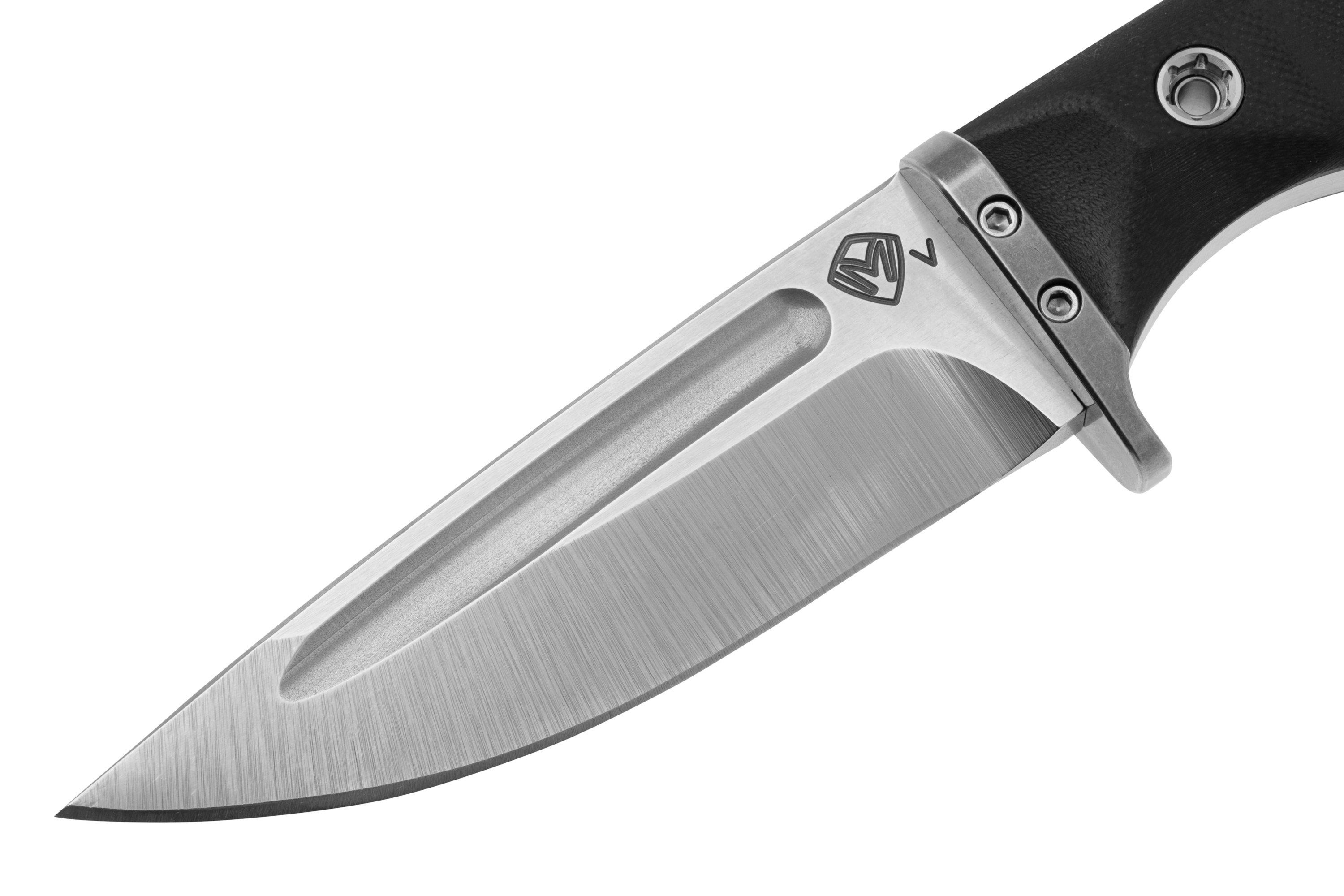 Medford The Deep 25-TDP-02, 20CV Tumbled Blade, Black G10 diving knife ...